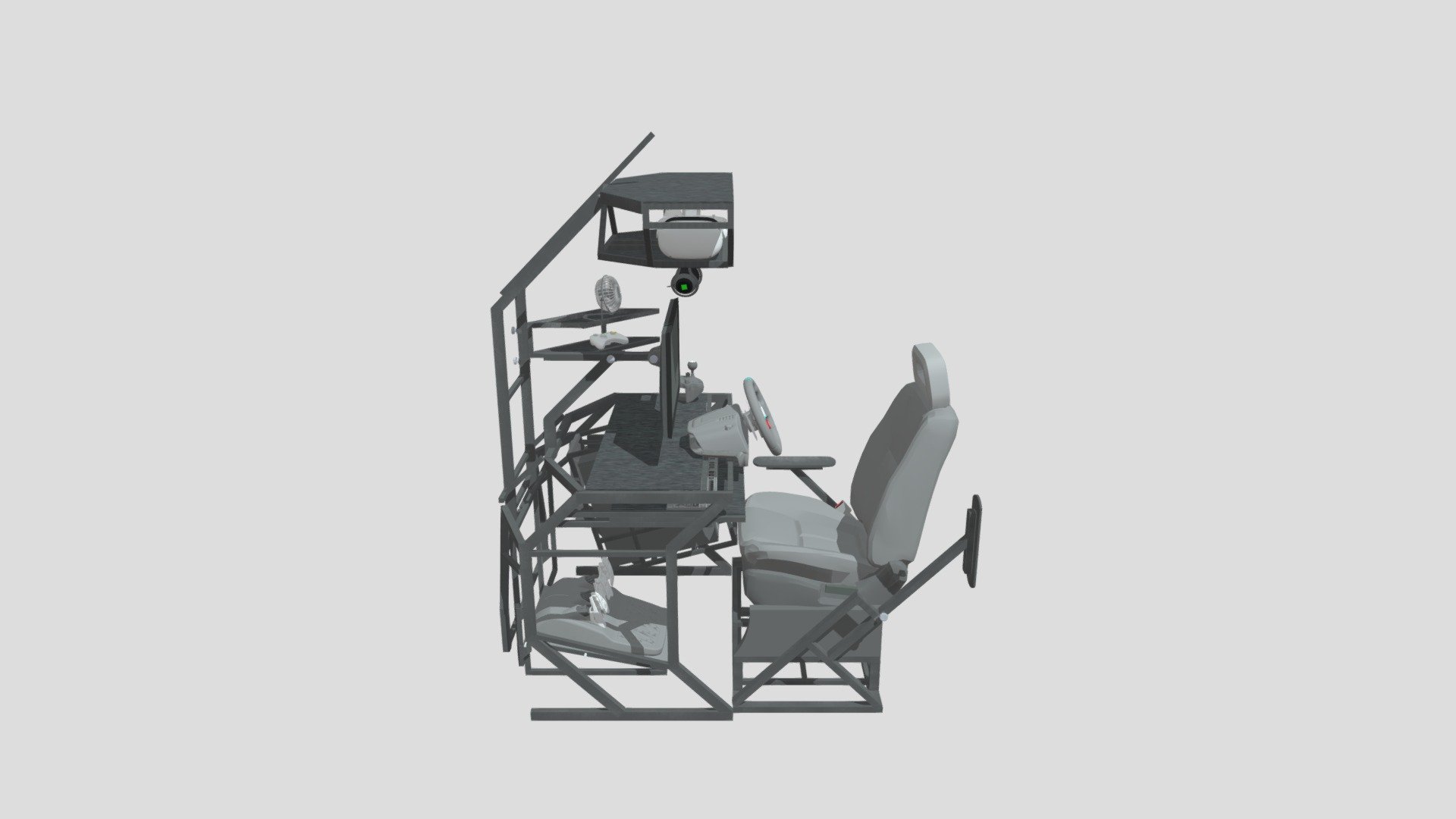 Projeto Cockpit 5 Modificado Download Free 3d Model By Dror 0eb80d3 Sketchfab