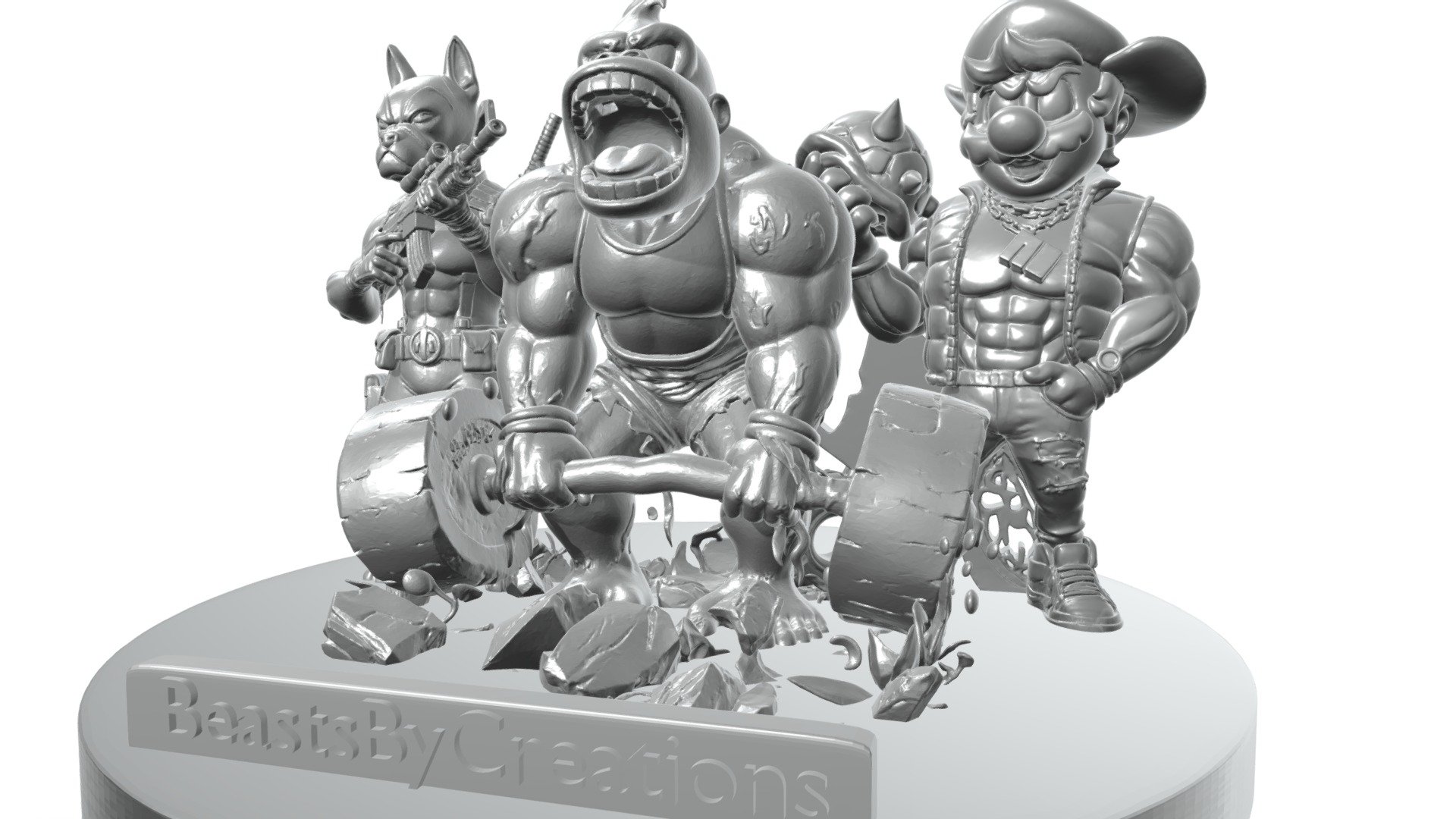 Ai- Beasts By Creatons Models - 3D model by ShadowCoffee [0eb885f ...