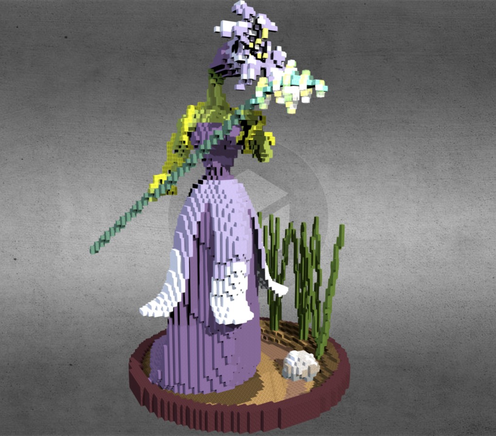 Violette - 3D model by arcanip [0eb9431] - Sketchfab