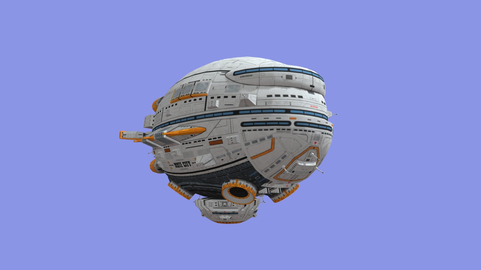 Wii U - Mario Kart 8 - Mute City Ship - Download Free 3D model by H ...
