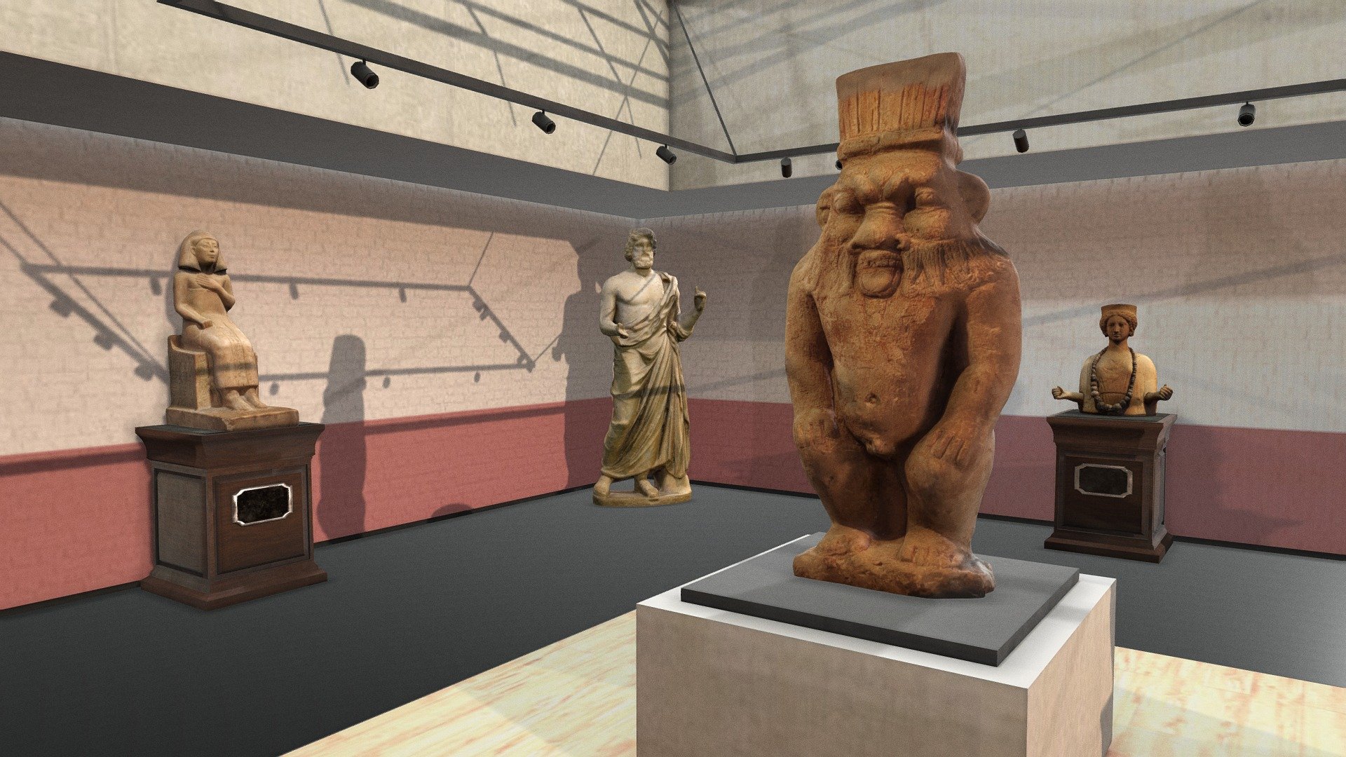Virtual Room II: Ancient Age Cultures - 3D model by luiscoya [0eb97ce ...