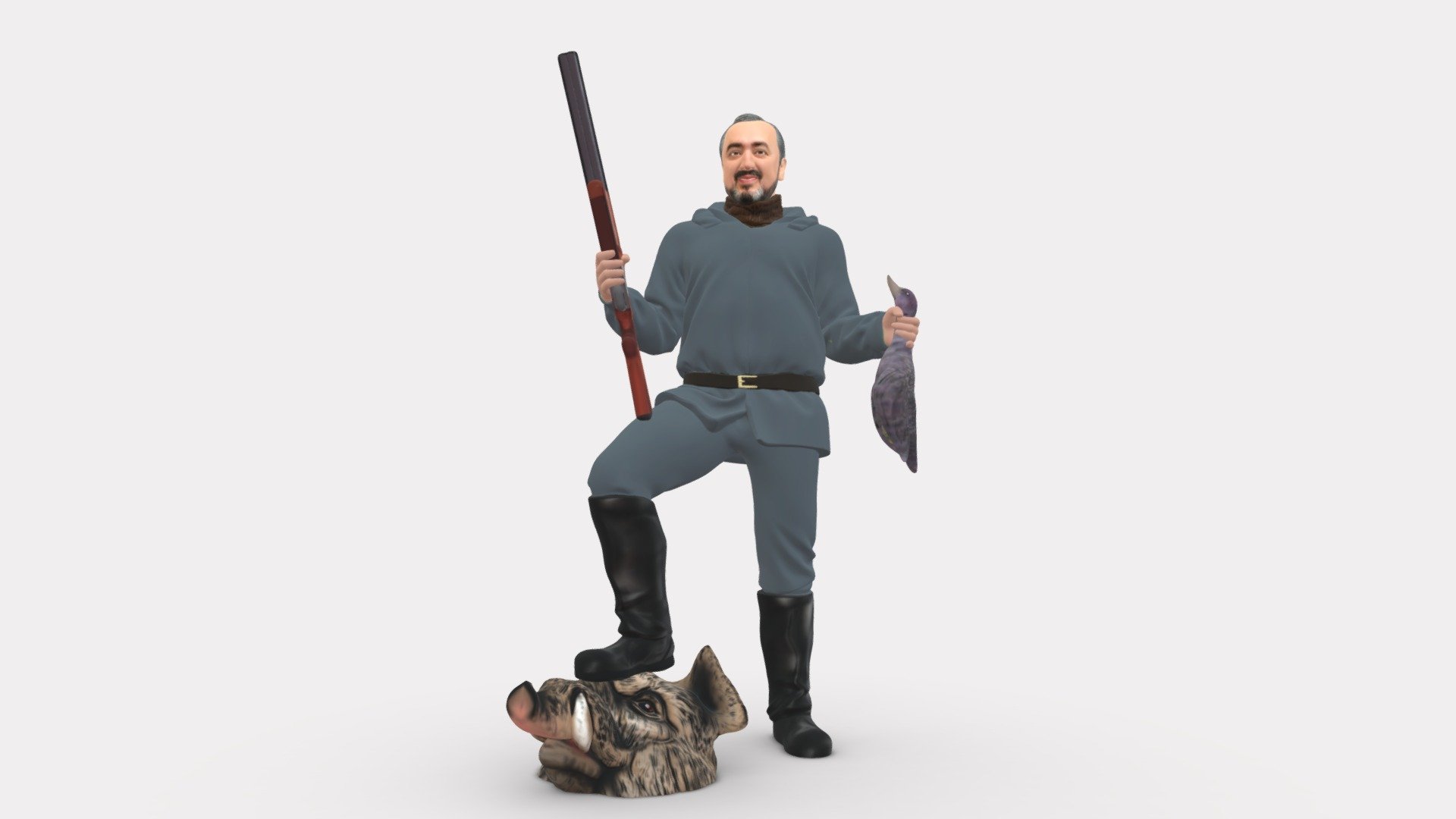 Hunter 0527 - Buy Royalty Free 3D model by 3DFarm [0ebb147] - Sketchfab ...