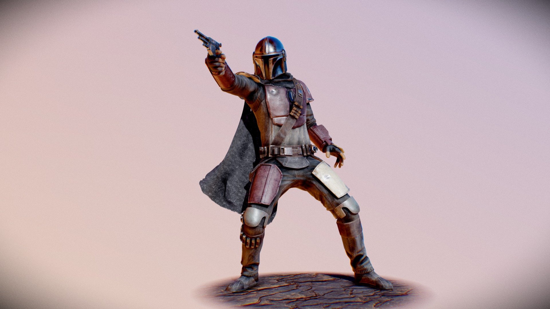 The Mandalorian - Buy Royalty Free 3D model by Roger Masats Vidal ...