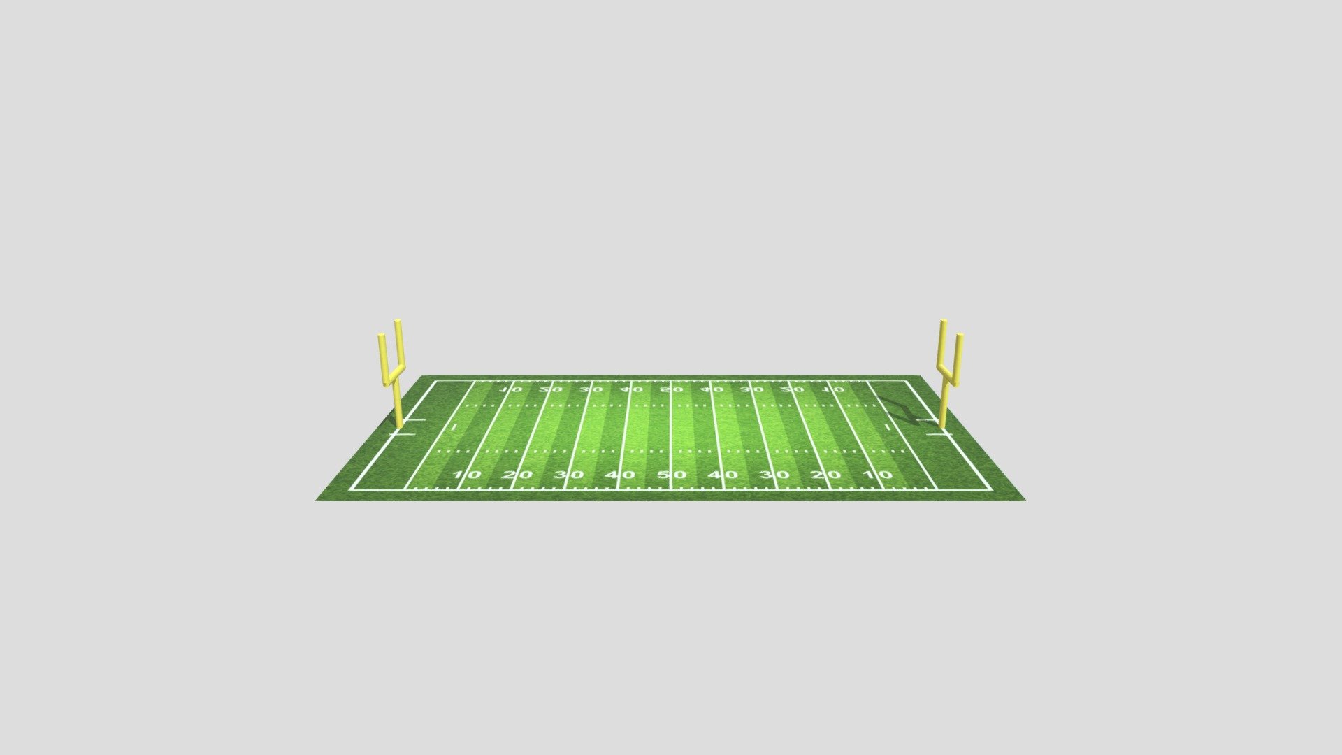 FootballField - 3D model by Samuel1305 [0ebd137] - Sketchfab