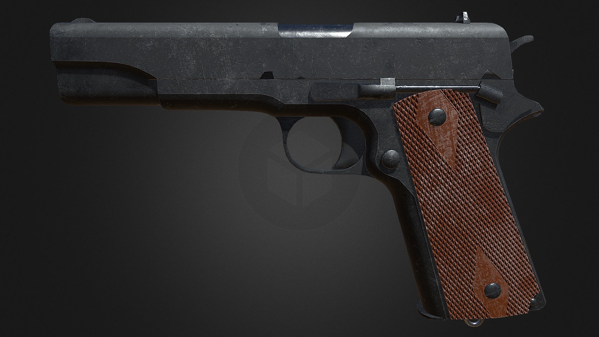 Colt 1911 - Download Free 3D model by Imperial Snow Eagle (@Sebastian ...