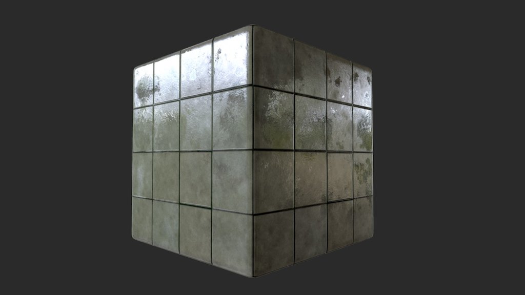 Wet Tiles - 3D model by BwieBen [0ec13d5] - Sketchfab