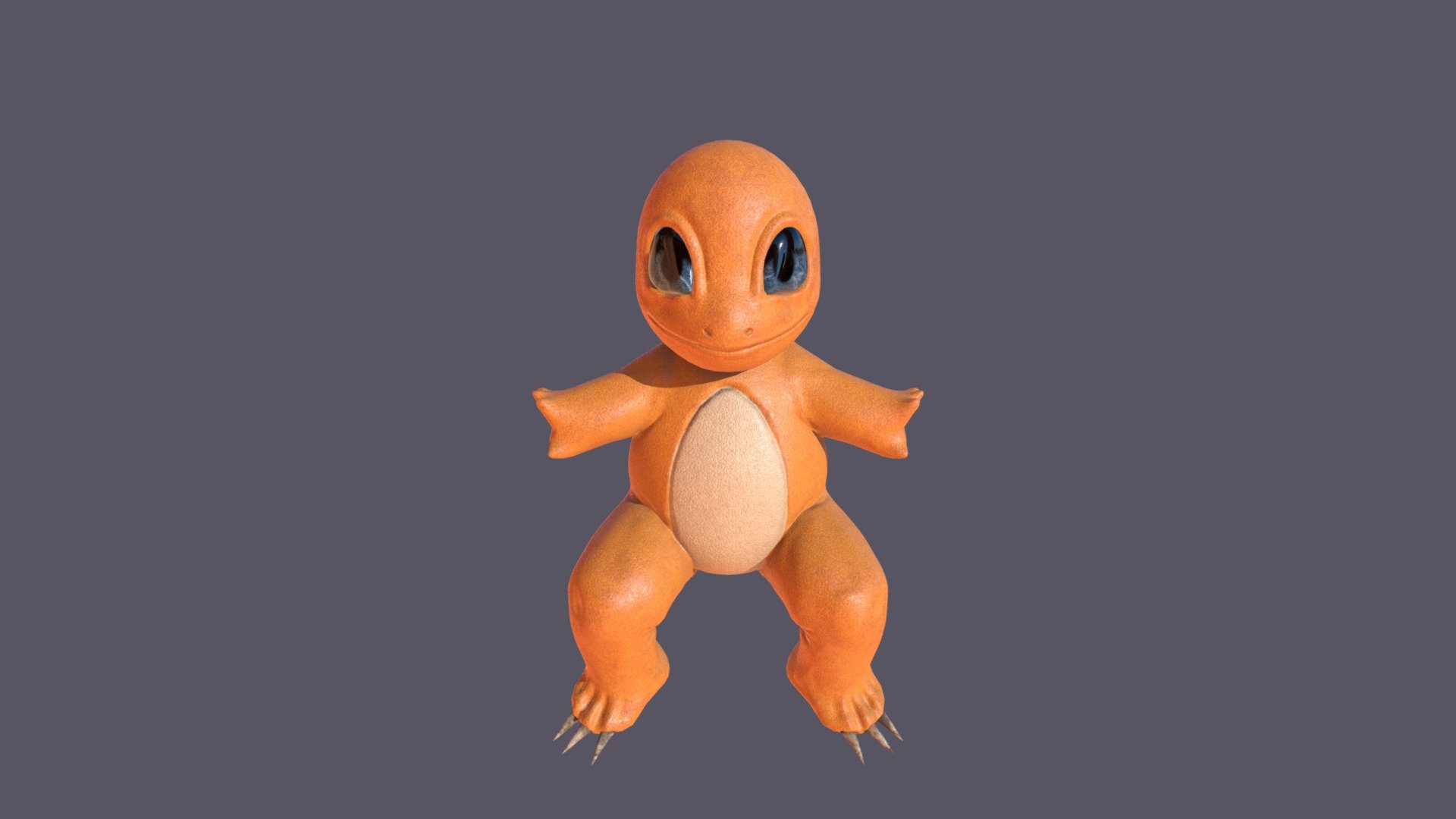 Charmander - 3D model by adrielalo19 [0ec25b1] - Sketchfab