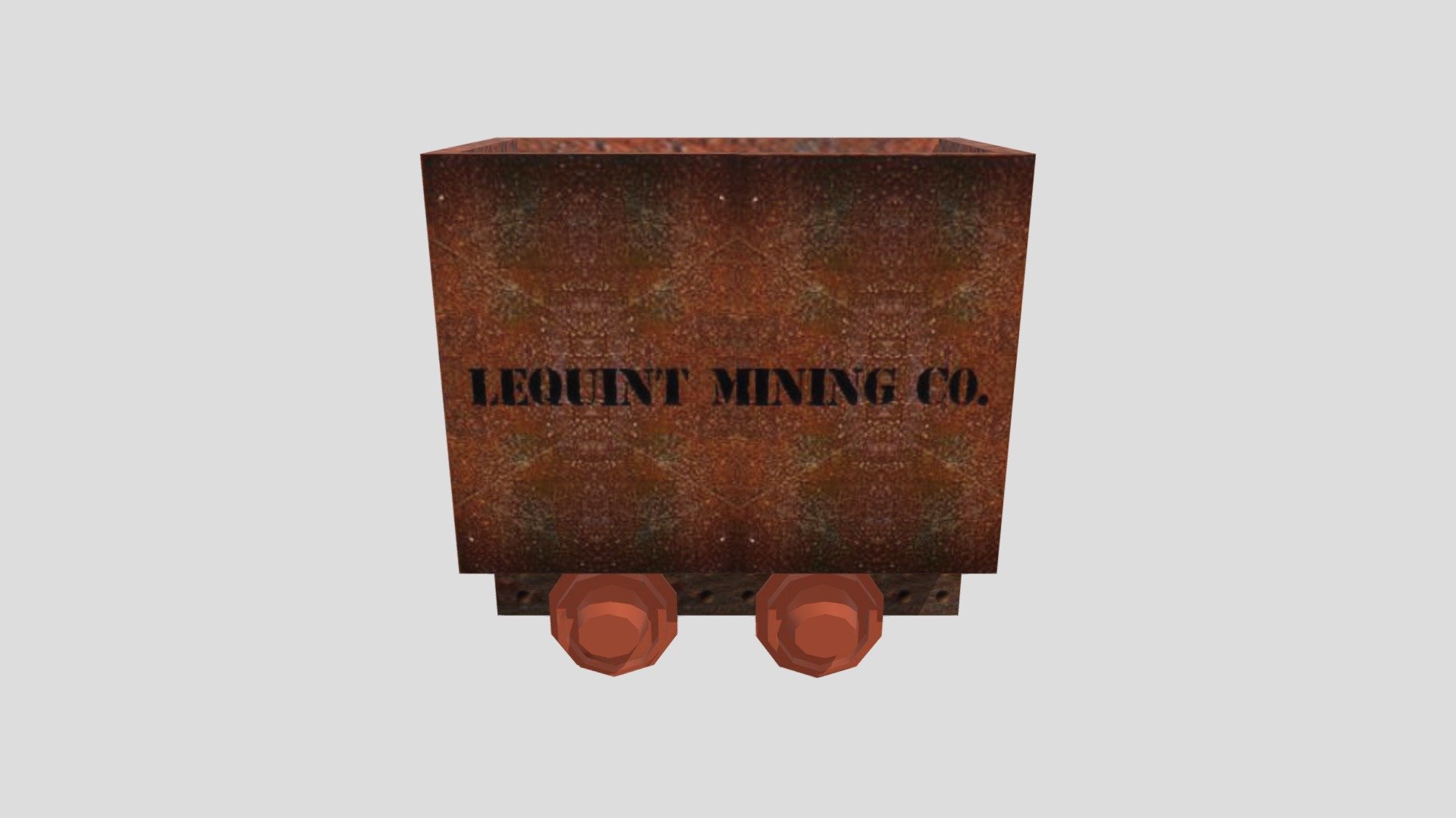 Minecart Low Poly 3D Model - 3D model by LscaEduardo [0ec2862] - Sketchfab