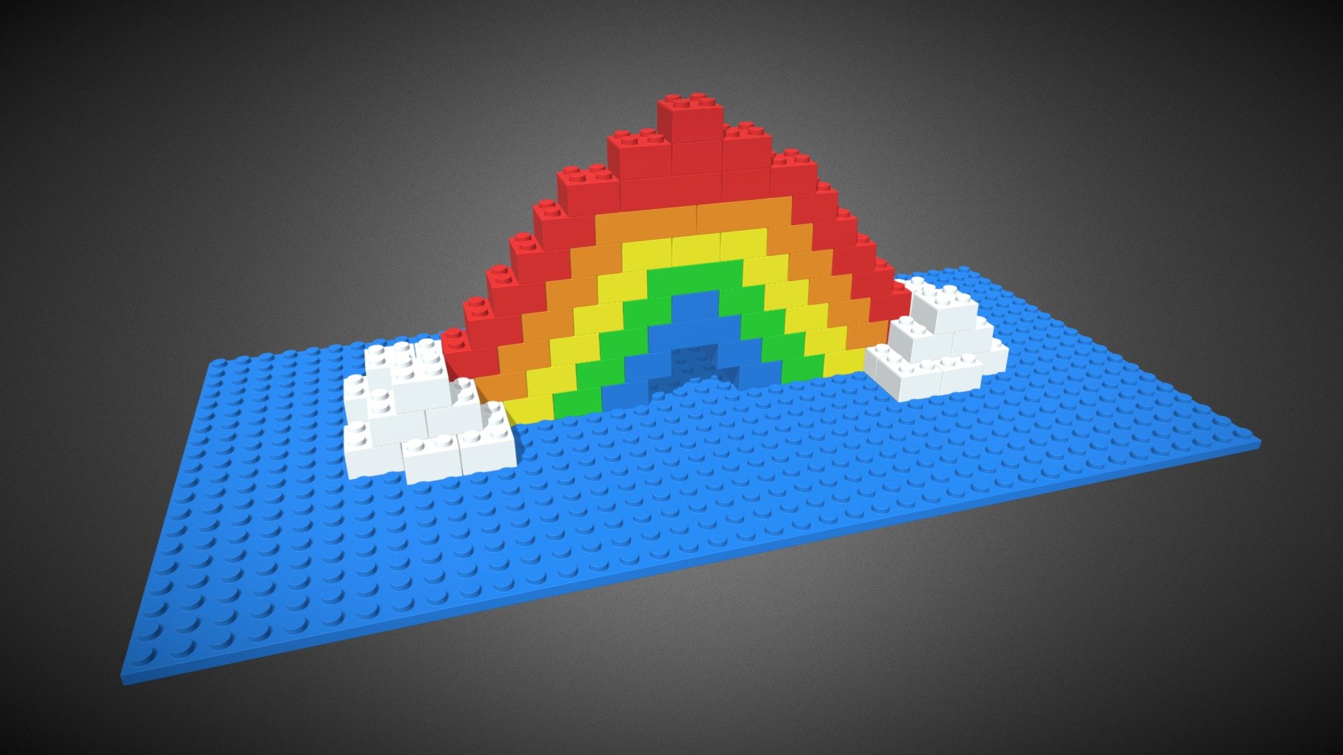 Week 32 - Rainbow - 3D model by Mike Lee (@Michial.Lee) [0ec2a90 ...