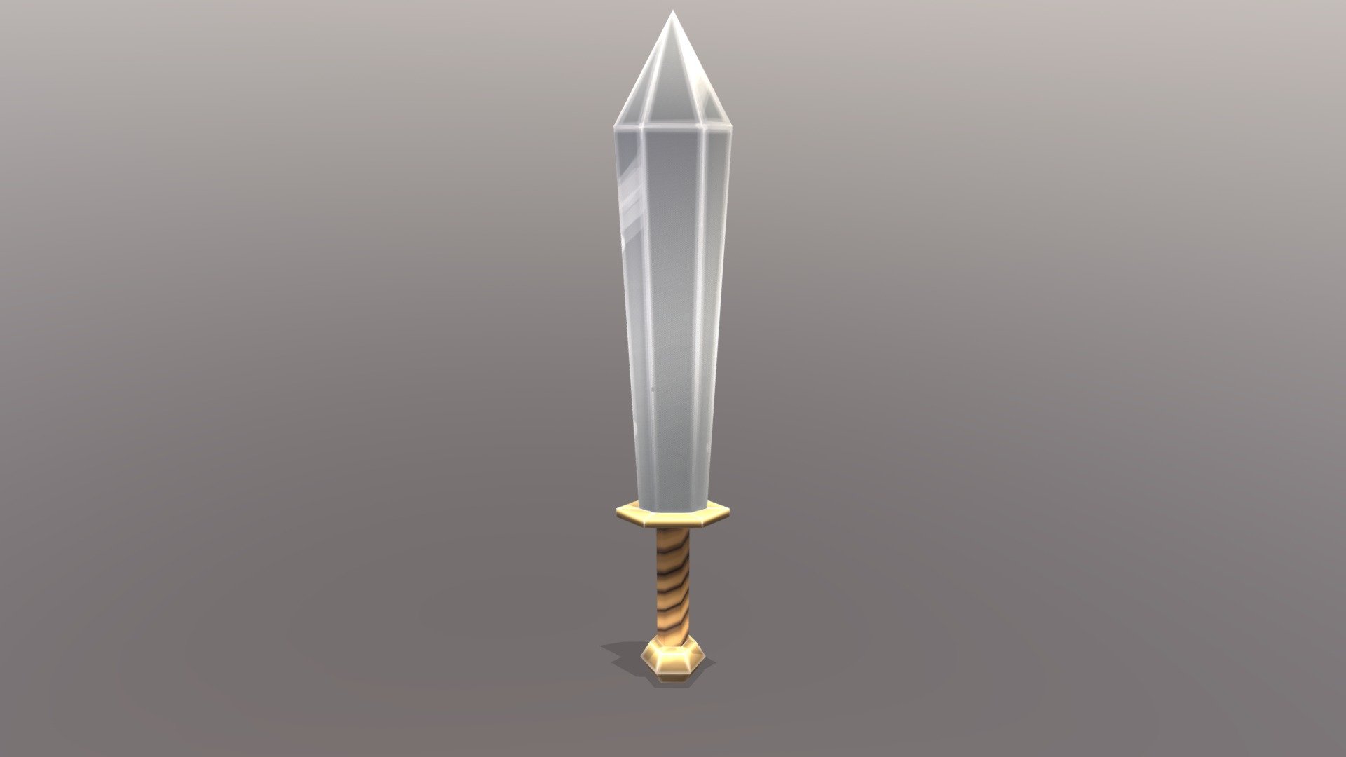 One Hand Sword - 3D model by berkayster [0ec2fda] - Sketchfab