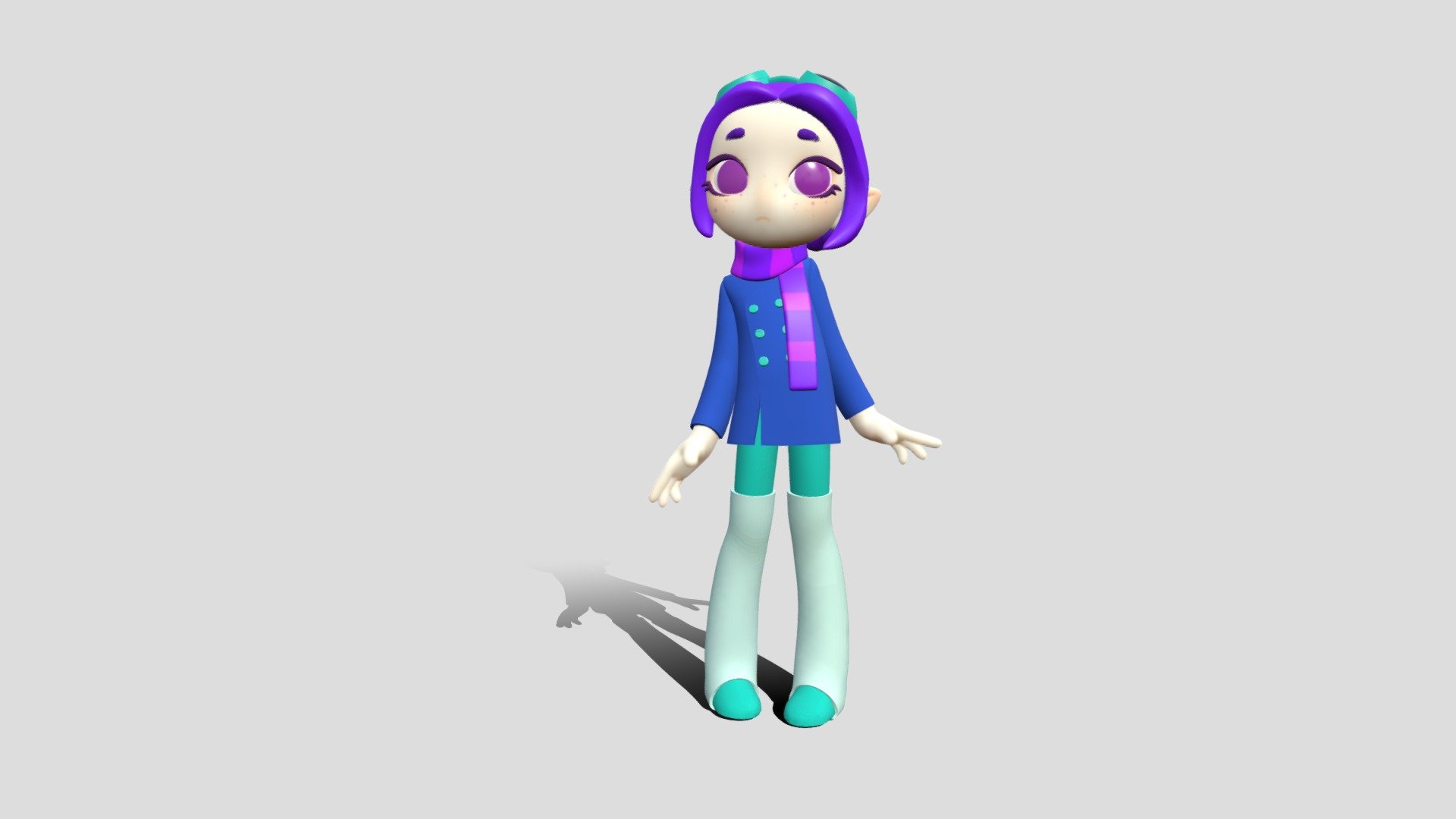 Indigo Chibi - 3D model by Legionnaire R (@LegionnaireR) [0ec3197 ...
