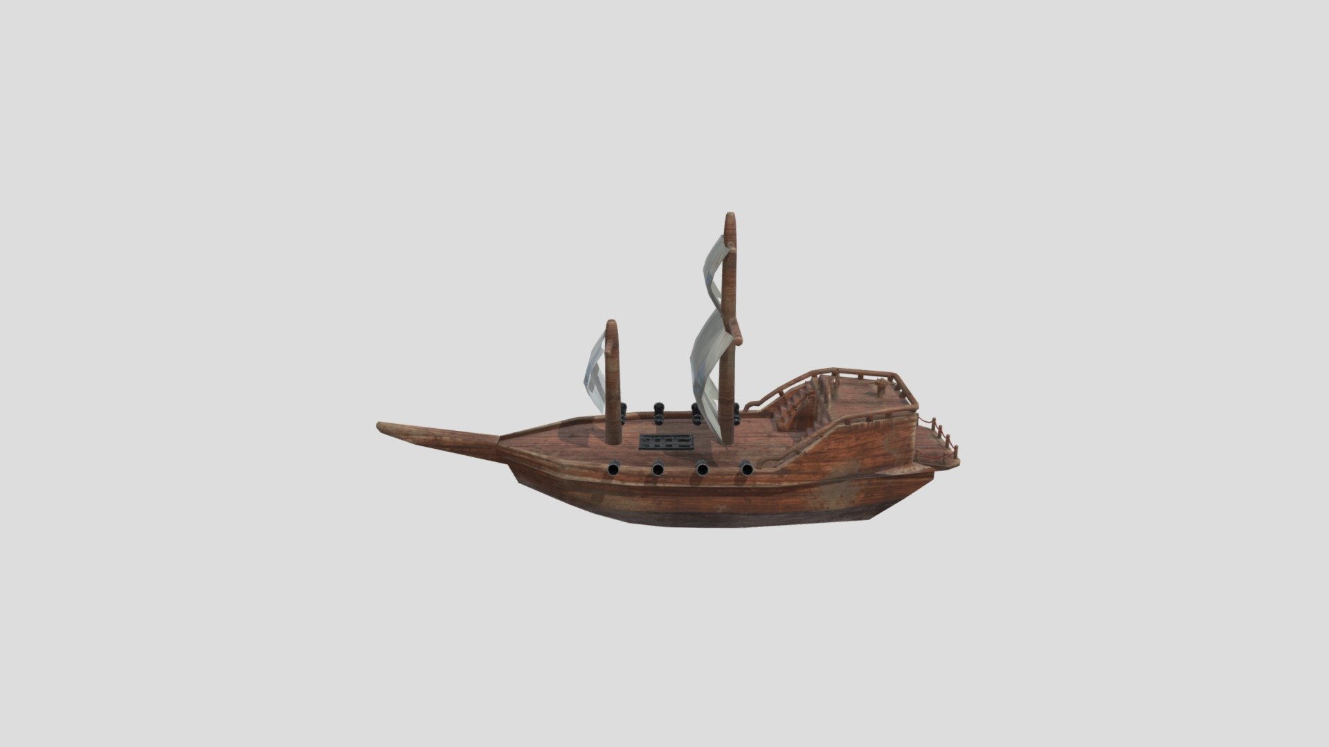 Pirate Ship - Download Free 3D model by CasModels (@cas20211861 ...