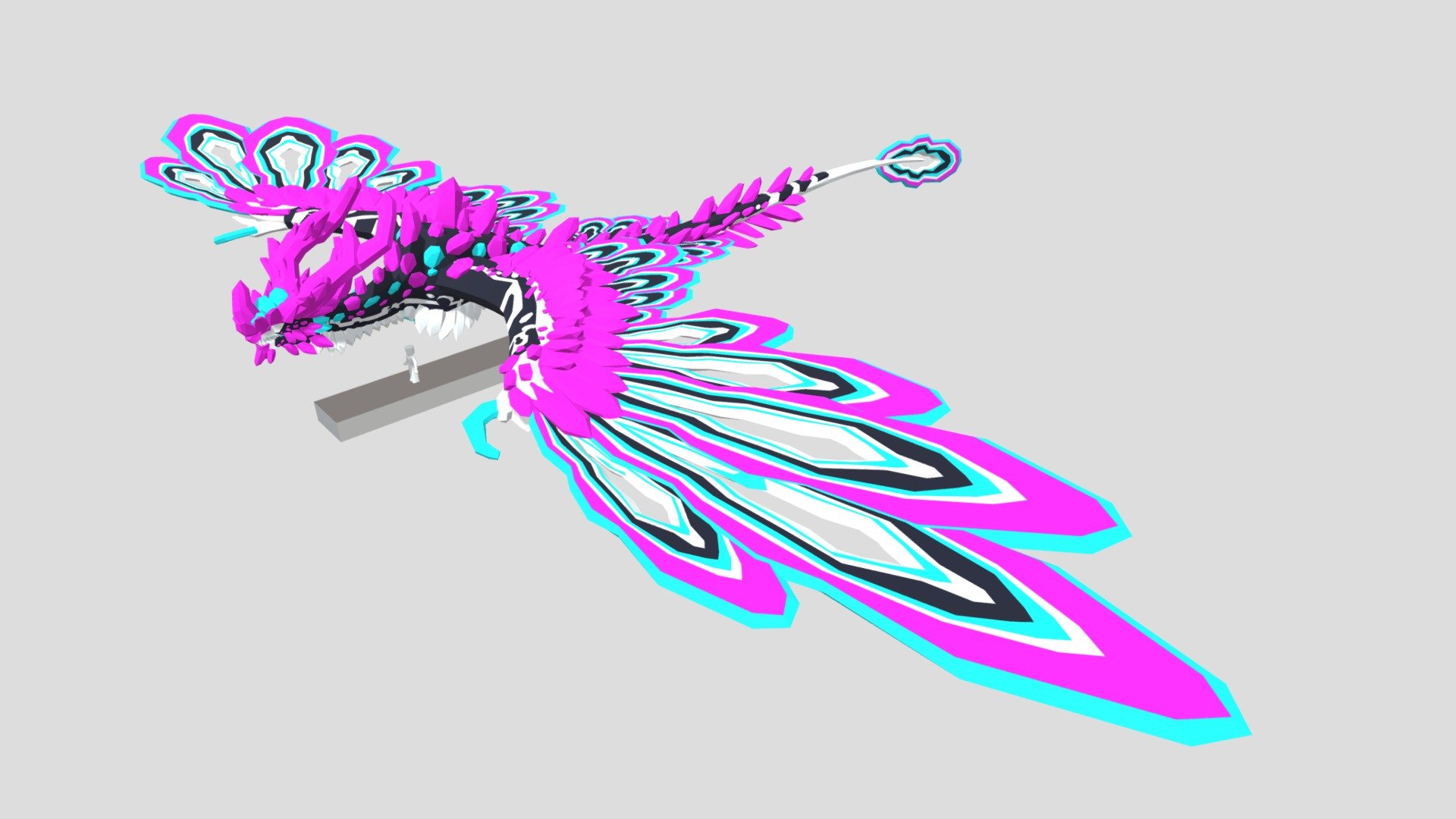 Dragon Adventures Geoteryx - 3D model by Erythia [0ec4c16] - Sketchfab
