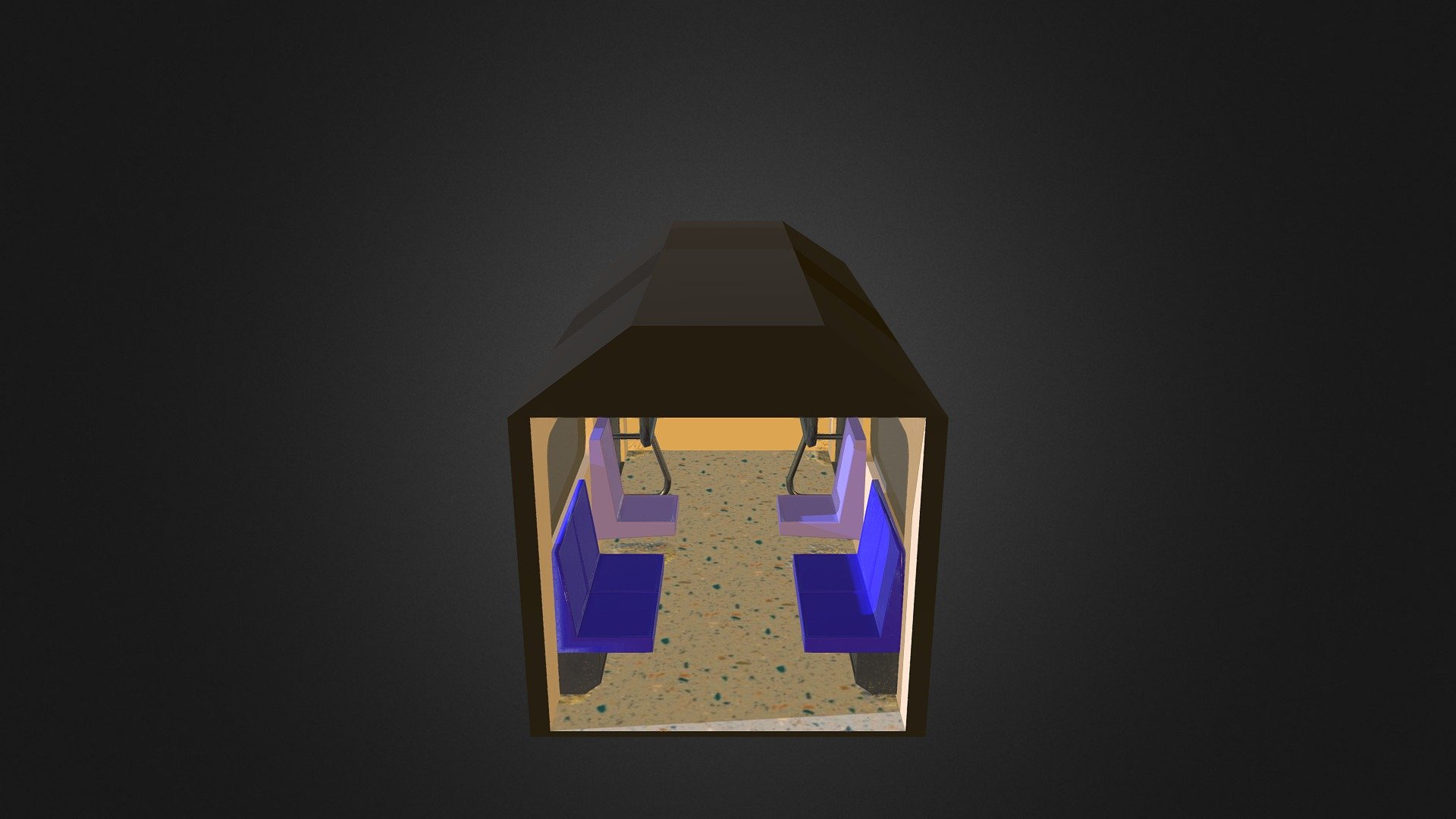 3D subway car - 3D model by Moblik [0ec4e47] - Sketchfab