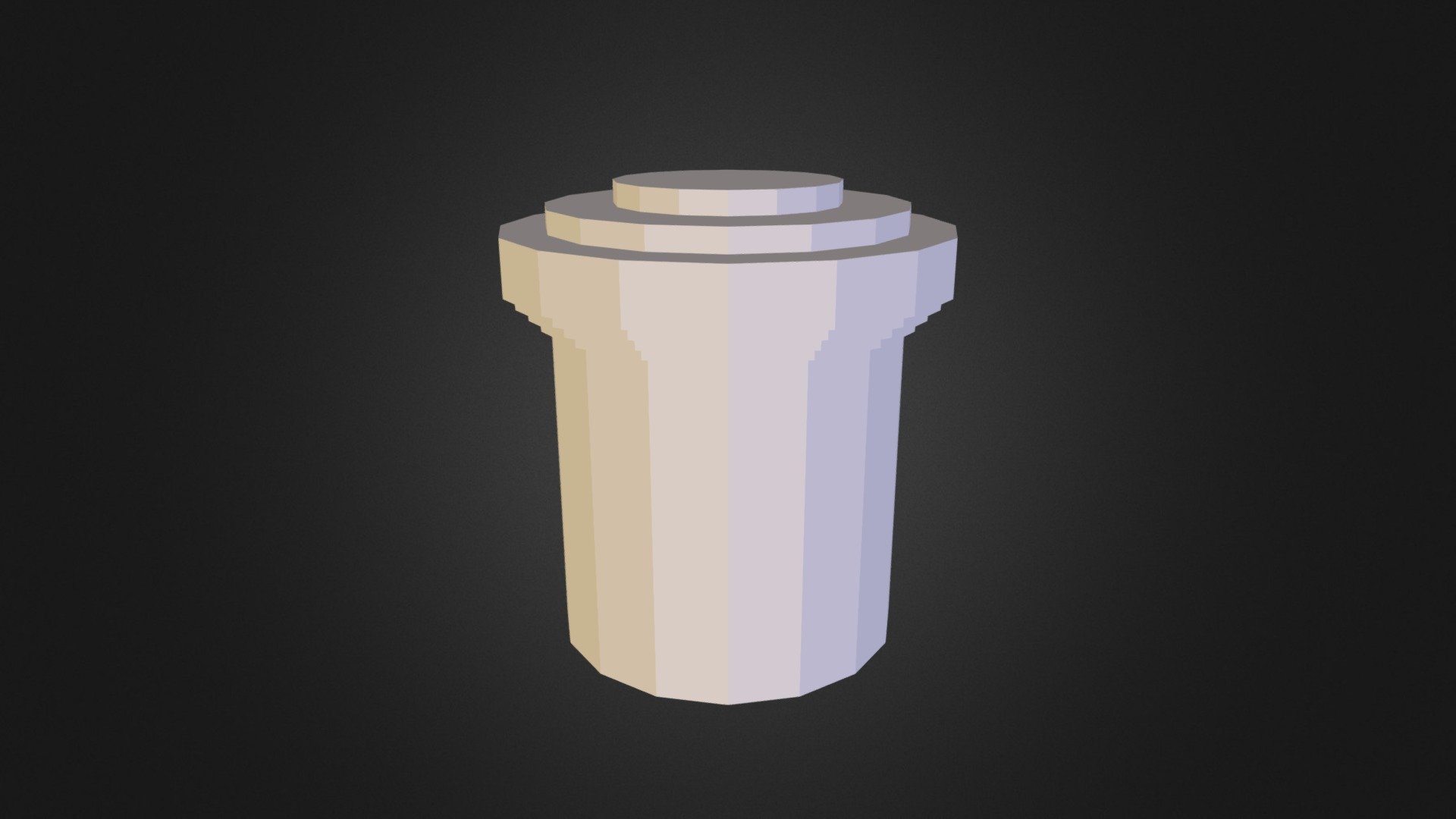 Sink plug knob - 3D model by 3dindustries [0ec74bf] - Sketchfab