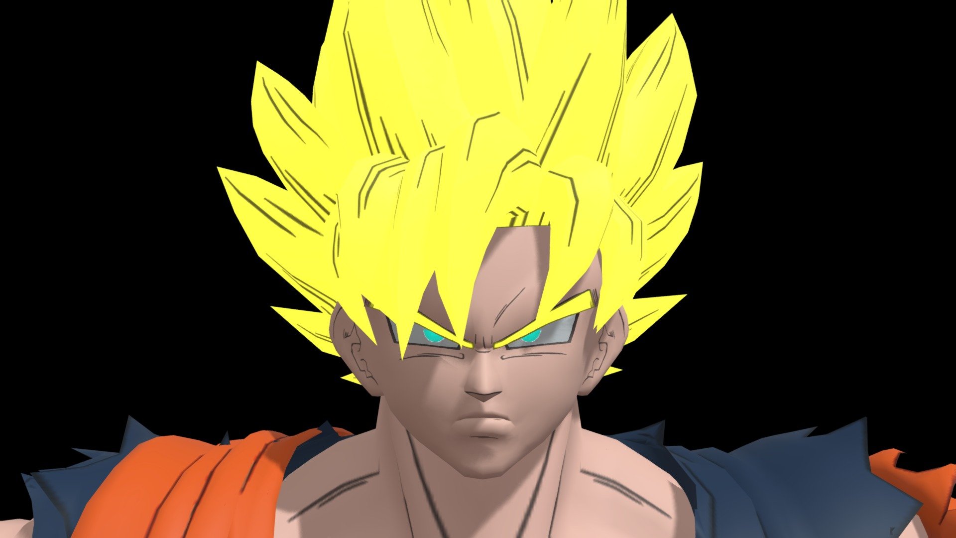 DBXV2 Goku Damaged1 SSJ - Download Free 3D model by 20062020year ...