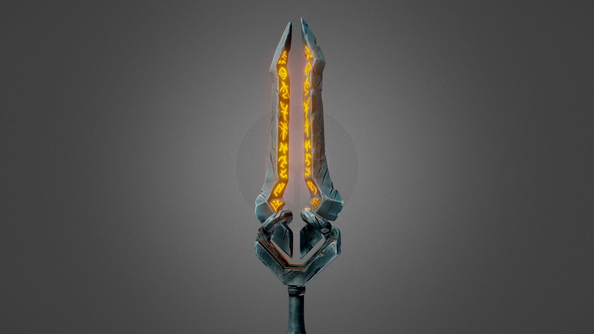 Dwarven Fantasy Spear Low Poly - 3D model by Swat.io [0ec918c] - Sketchfab