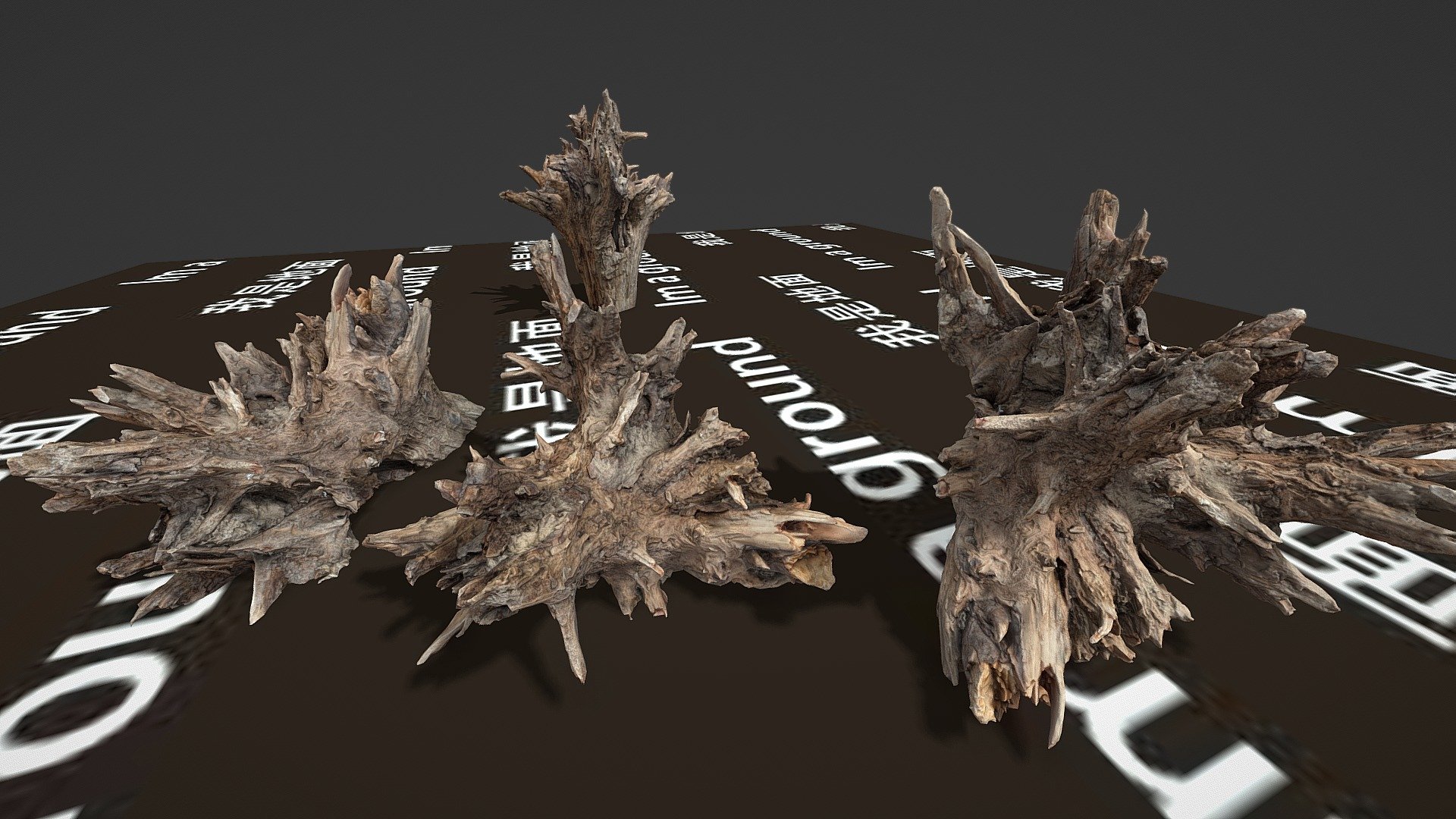 a tree roots - Download Free 3D model by SibeYu [0eca771] - Sketchfab