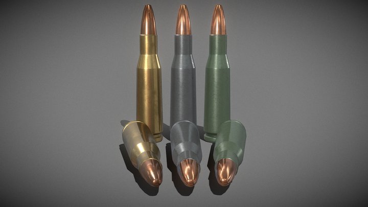 Bullet 3D models - Sketchfab