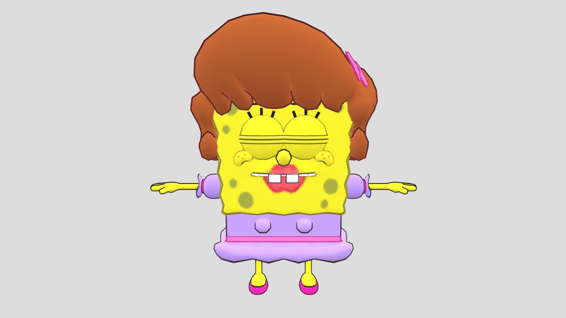 TSCP - SpongeBob Girly - Download Free 3D model by SMF Features ...