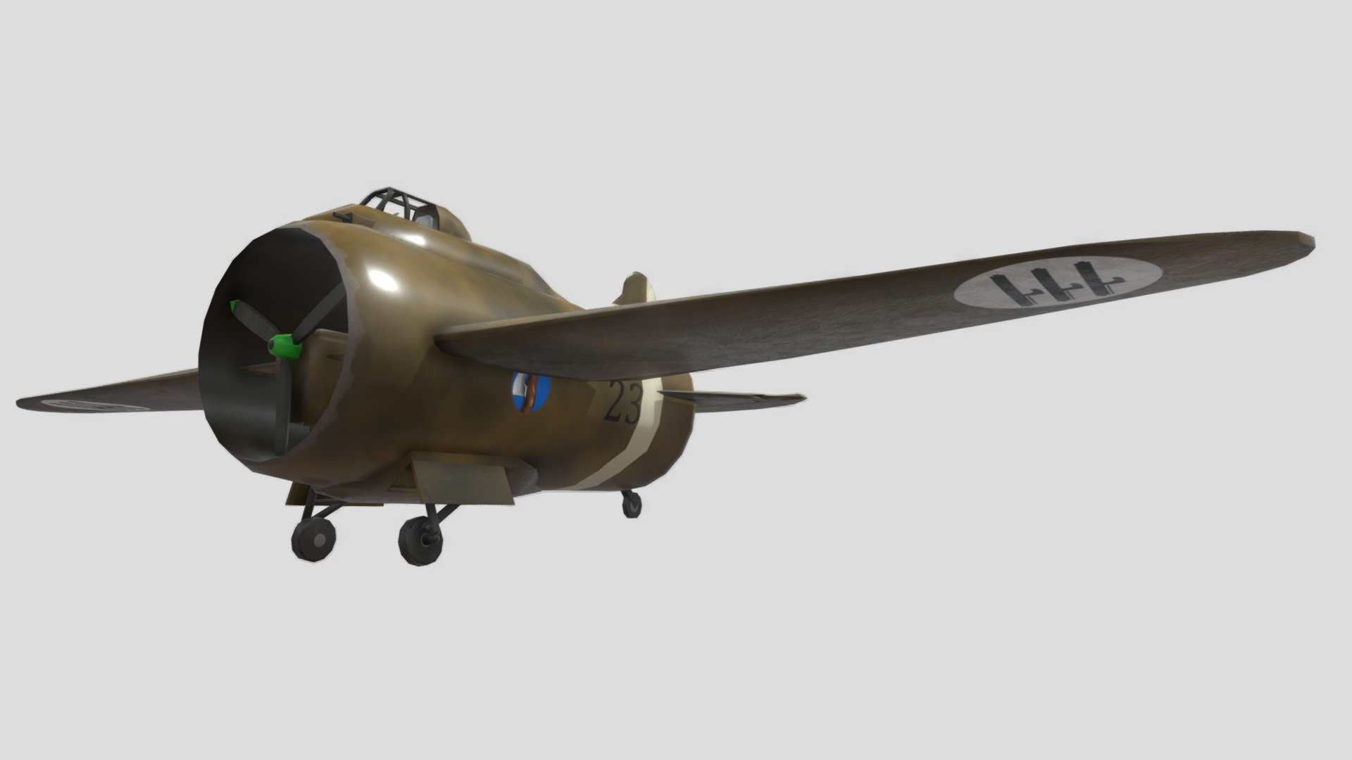 Stipa Caproni G.1 - Kingdom Of Italy Air Force - Download Free 3D model ...