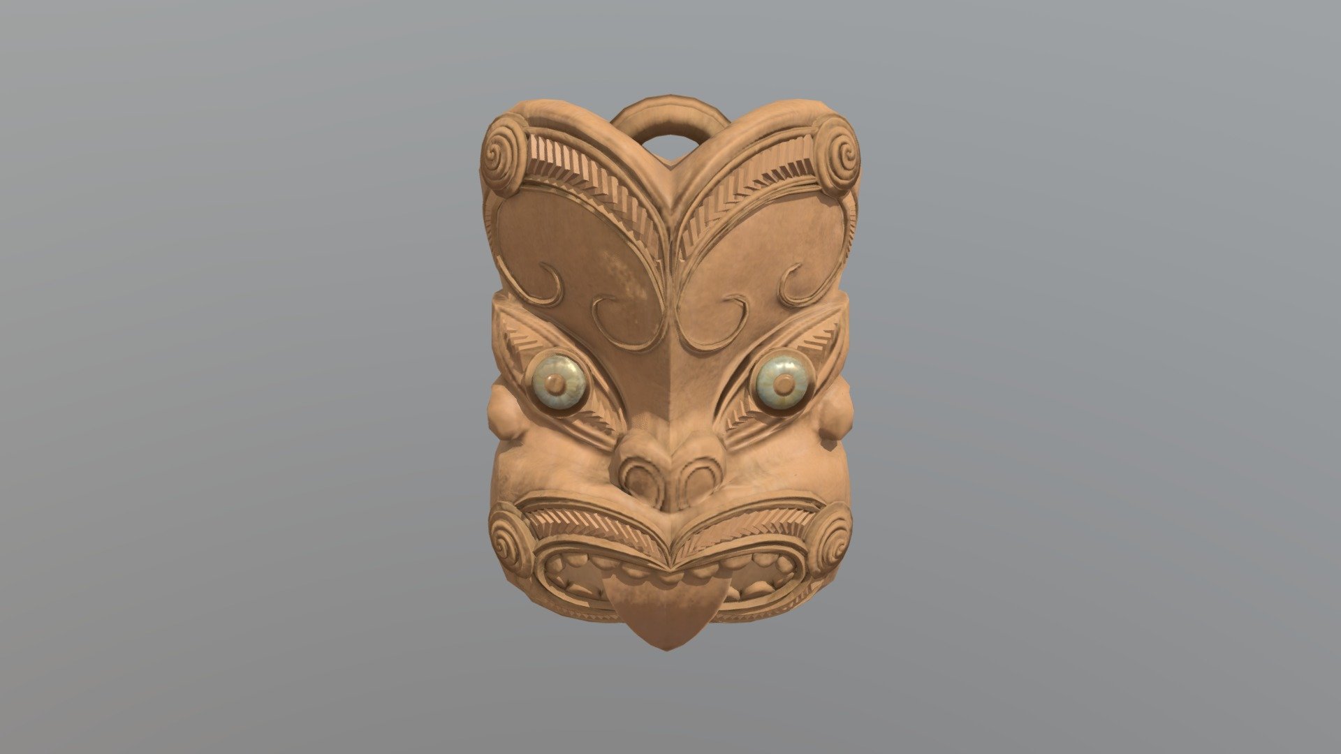 Maori Mask - Download Free 3D model by Vincent Egan (@MauiStudios ...