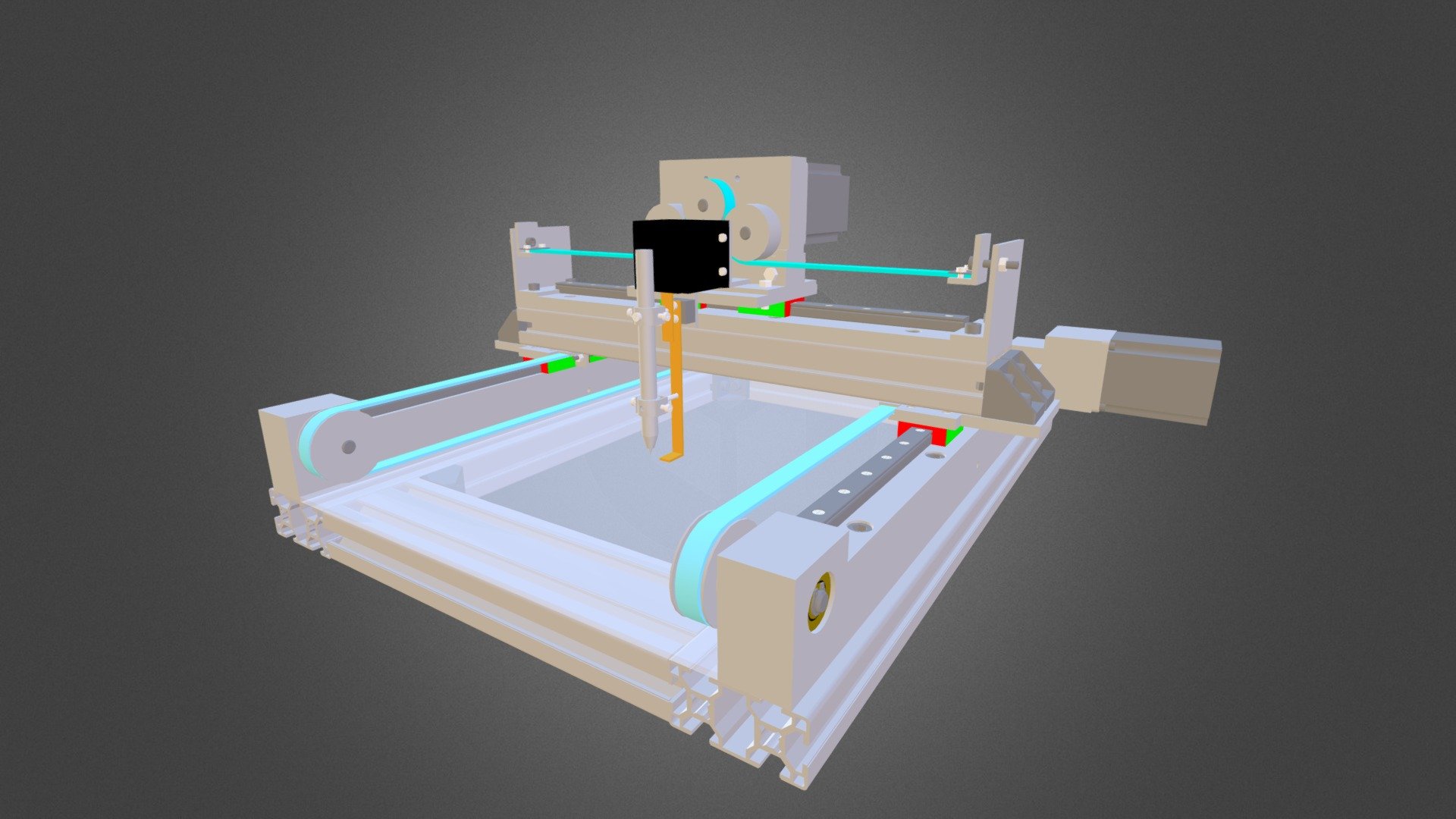 Ploter / Plotter - 3D model by SOLIDEXPERT [0ecf2f3] - Sketchfab
