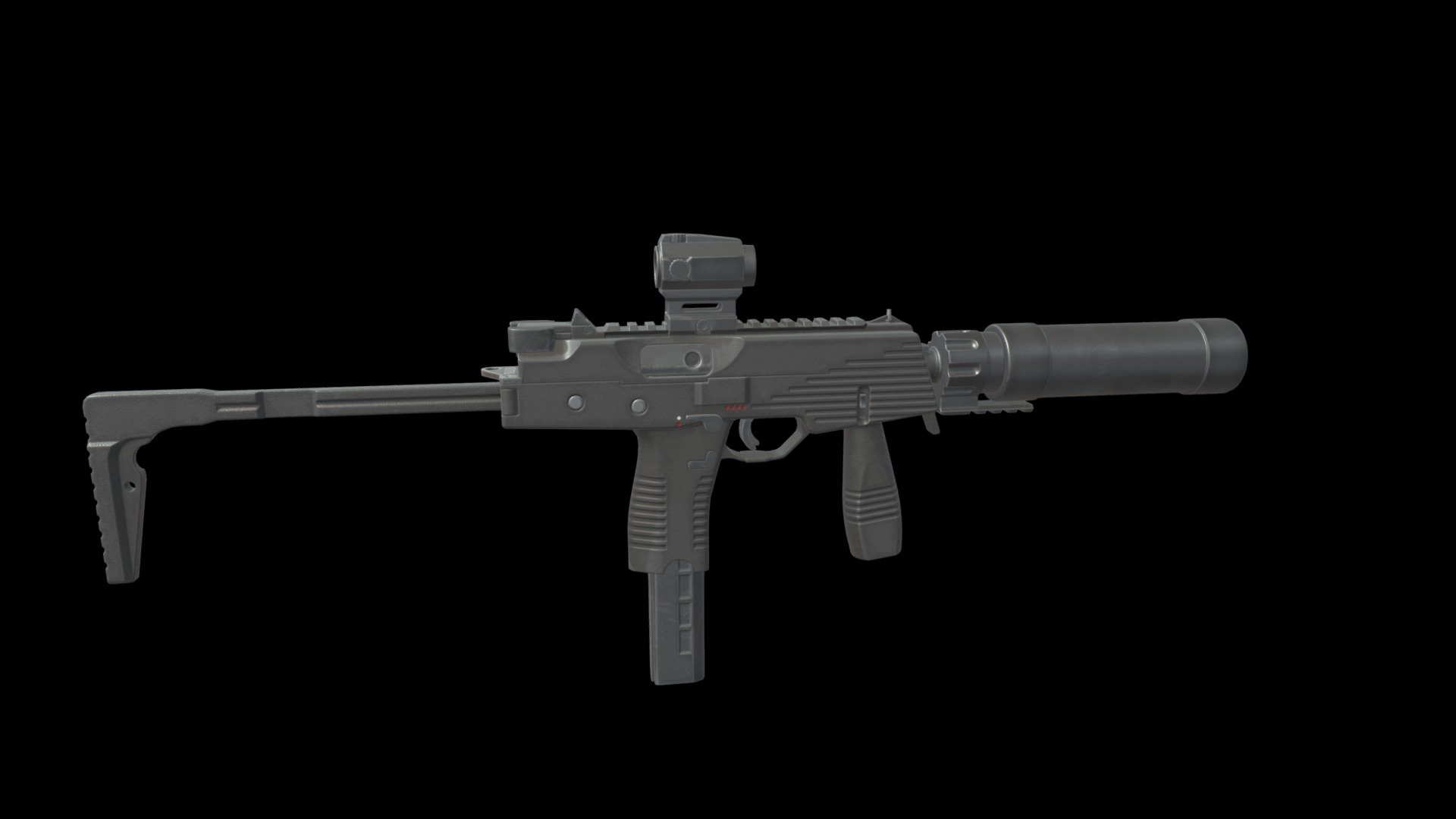 BNT MP9 - 3D model by KAKALLE [0ecf417] - Sketchfab