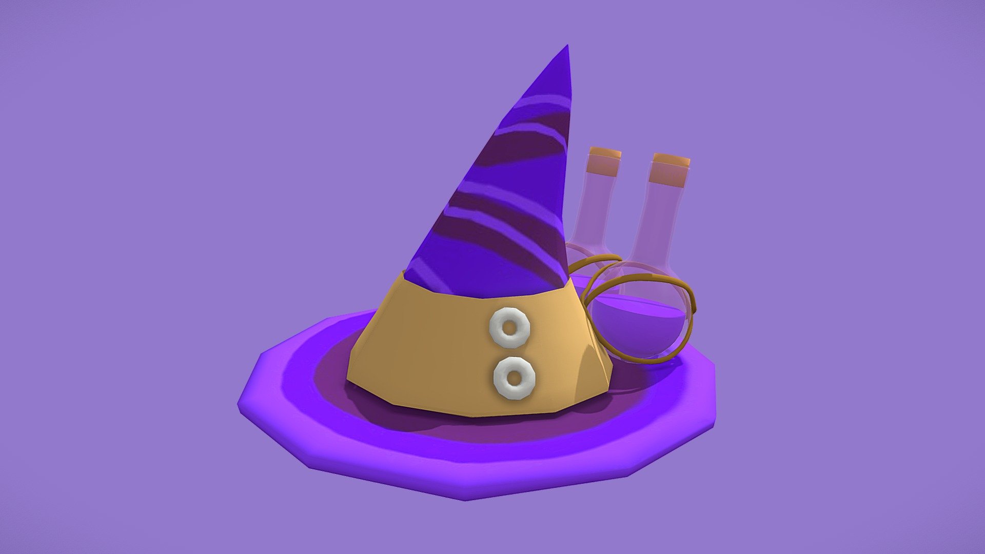 Wizard Hat Mystic Mischief - 3D model by JLalmansingh (@Lalmansingh ...