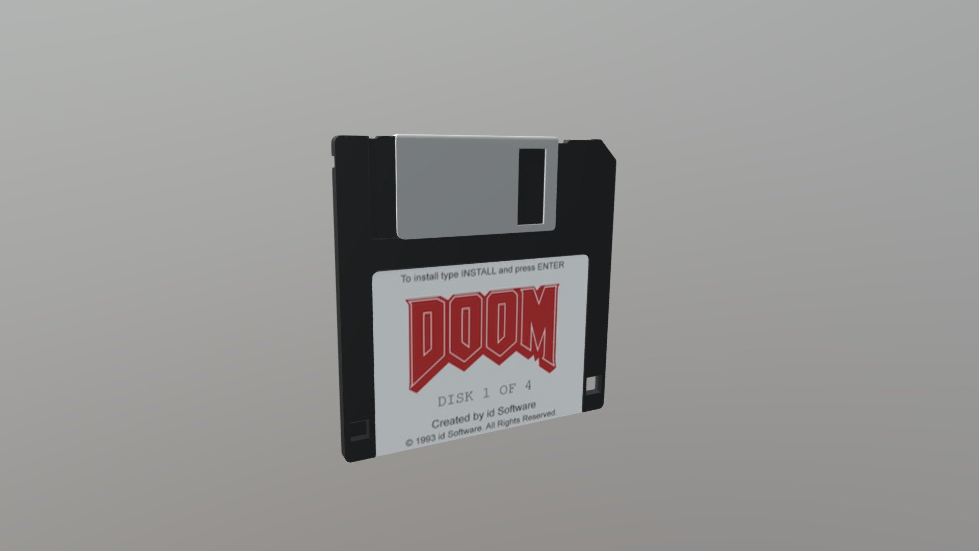 Basic Floppy Disk - 3D model by George Maisuradze (@georgmay) [0ed0ea8 ...