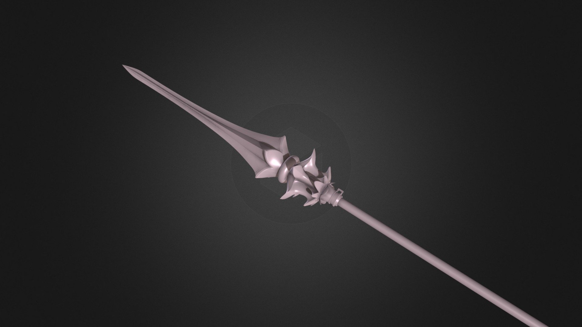 Spear - 3D model by Bisic [0ed19e9] - Sketchfab