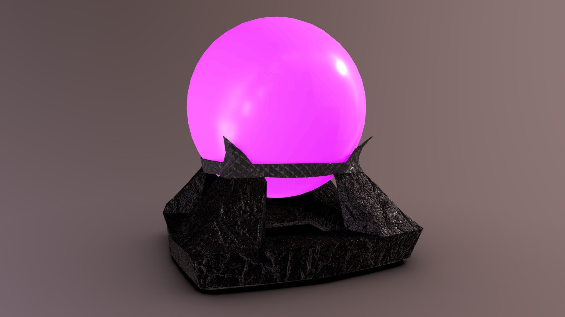 Crystal Ball - 3D model by EvanWillis [0ed2e2b] - Sketchfab