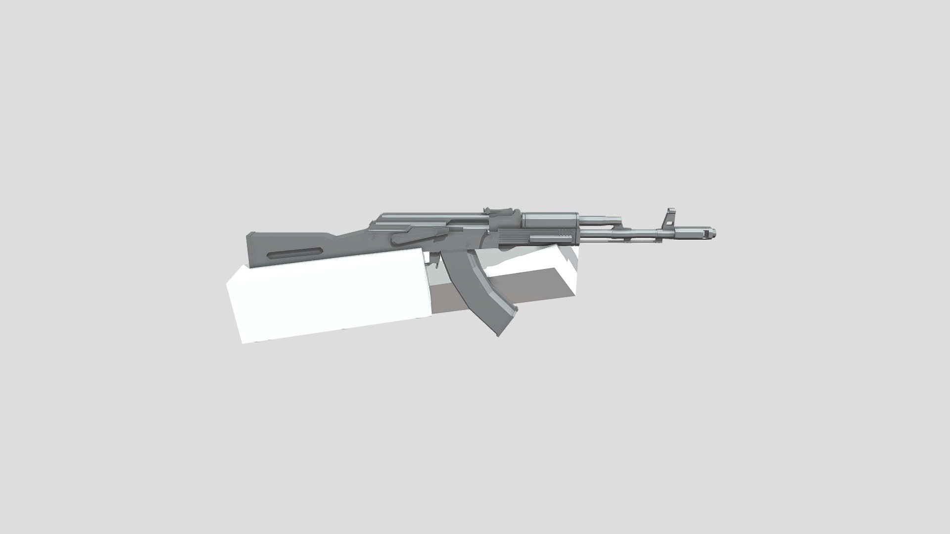 Low-poly AK-103 - Download Free 3D model by ducanduty2004 [0ed304e ...