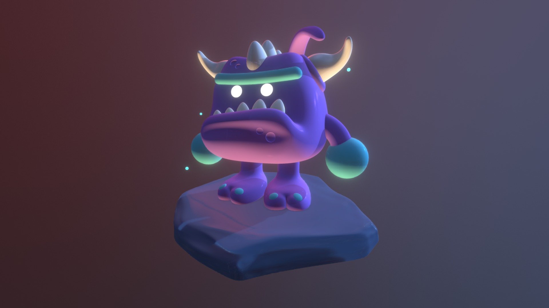 Little Monster - 3D model by Sandra.Bury.Jones [0ed38df] - Sketchfab
