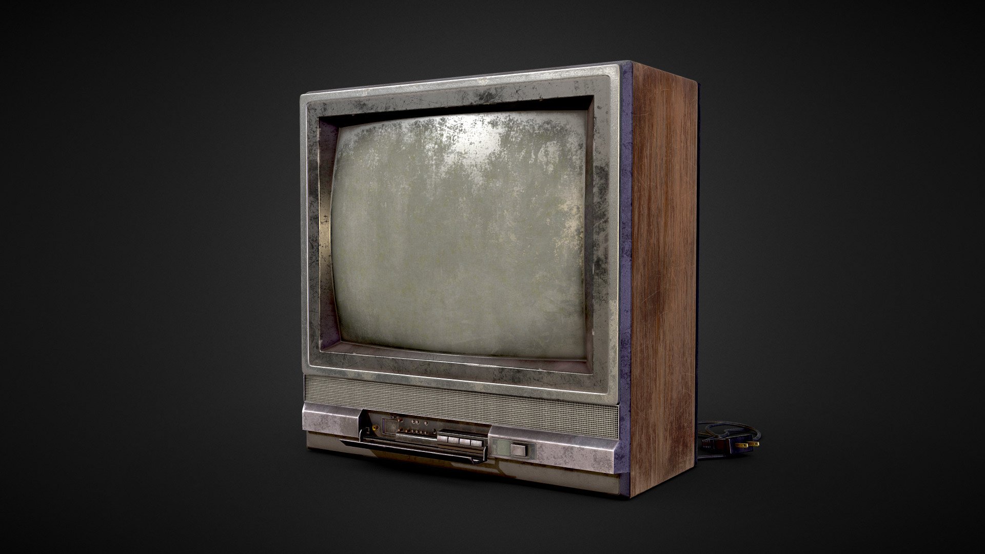 Retro TV - Buy Royalty Free 3D model by Tom Willcox (@tomwillcox ...