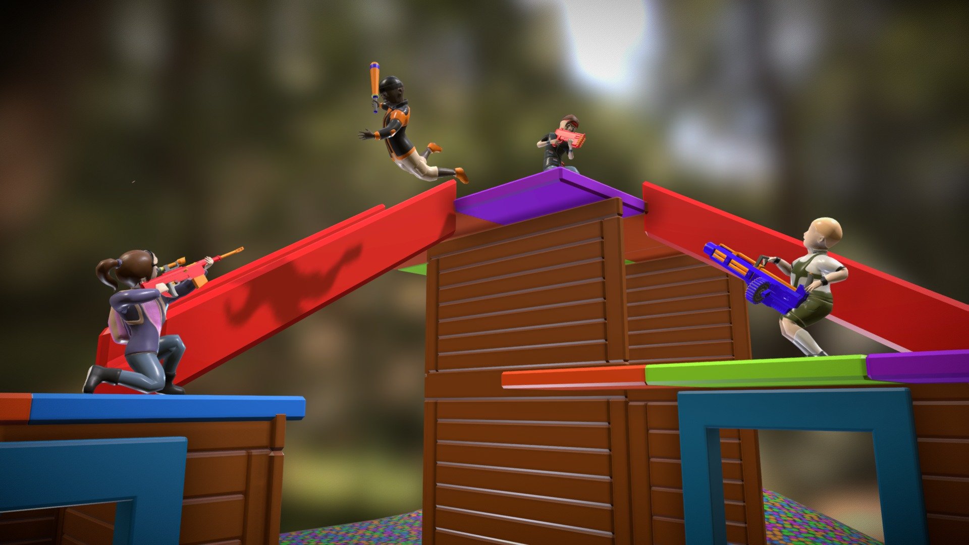Foam armageddon title scene - 3D model by Schmoguesoft [0ed4fb1 ...