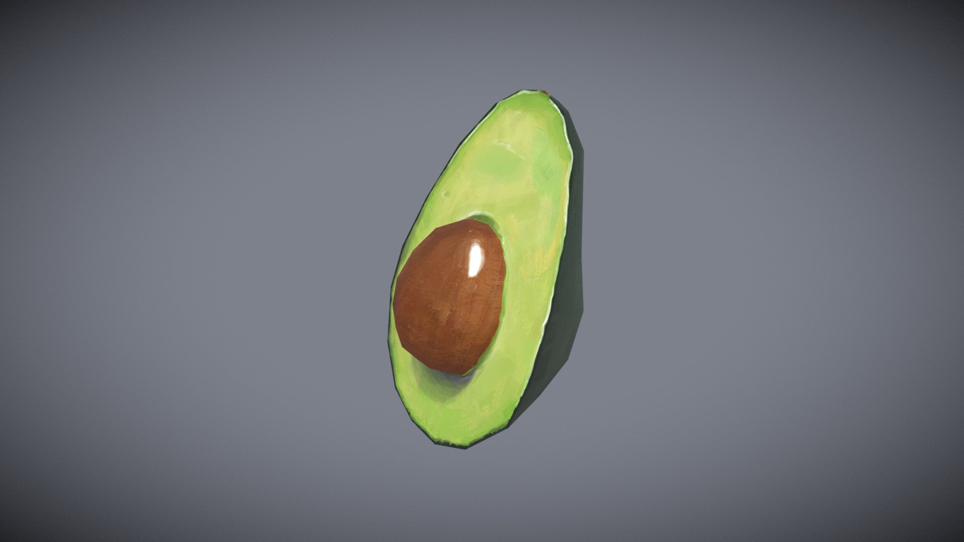 Avocado - 3D model by Nat B (@NatTheWitch) [0ed541f] - Sketchfab