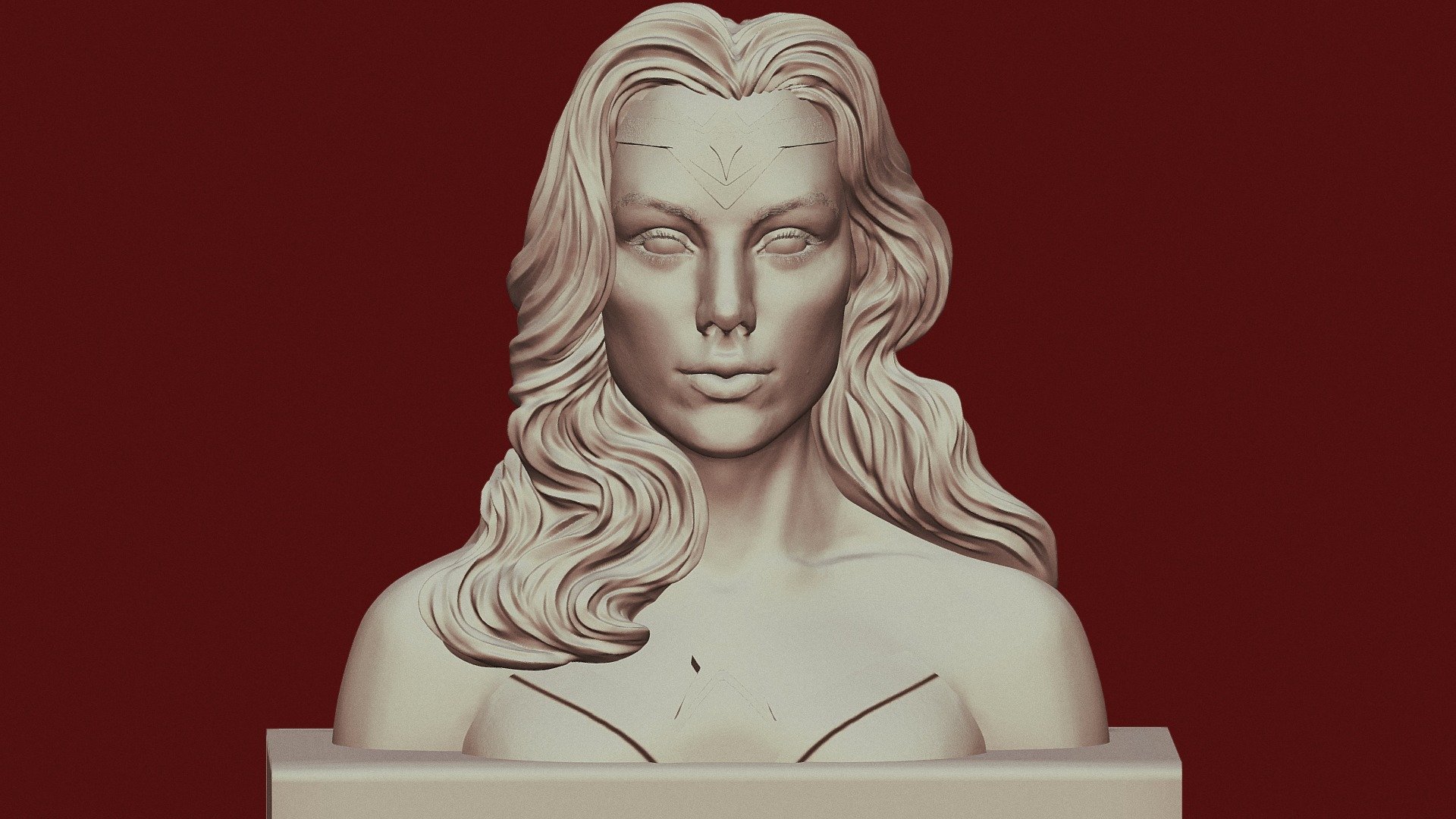 Wonder Woman - Download Free 3D model by Rui Barbosa (@ruibarbosa.art ...