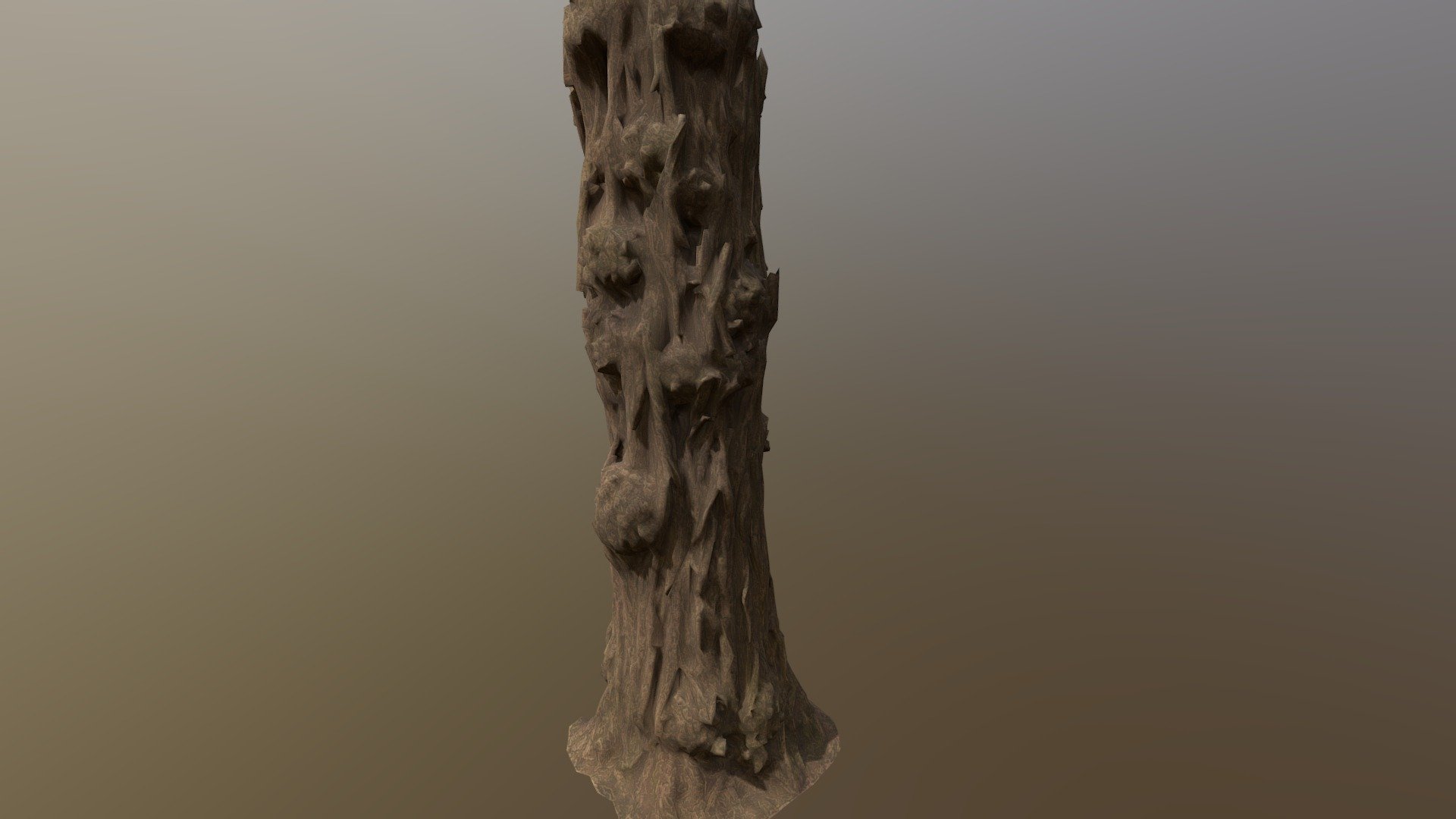 Black Locust tree low poly scanned trunk - Buy Royalty Free 3D model by ...
