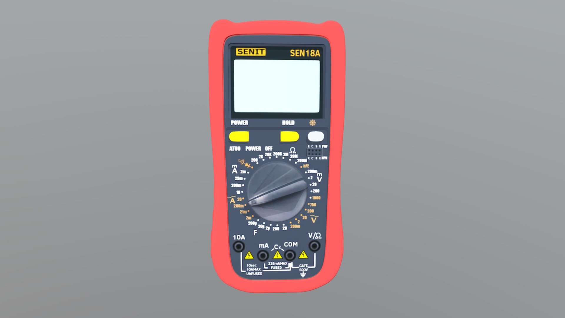 Digital Ammeter - 3D model by muhammad95 [0ed72ff] - Sketchfab