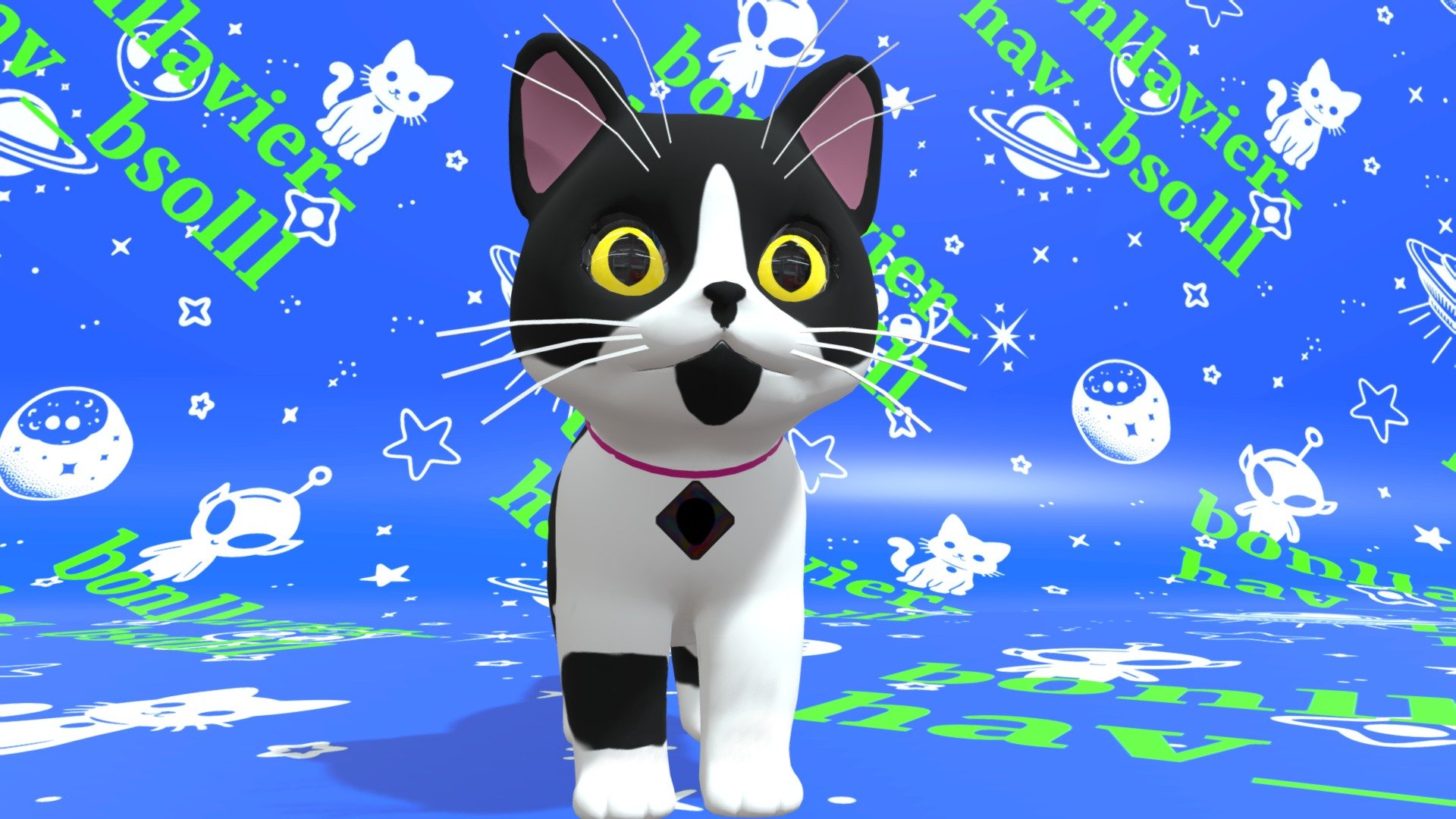 Generic Cat 01 - 3D model by b0nllavier [0ed79f4] - Sketchfab