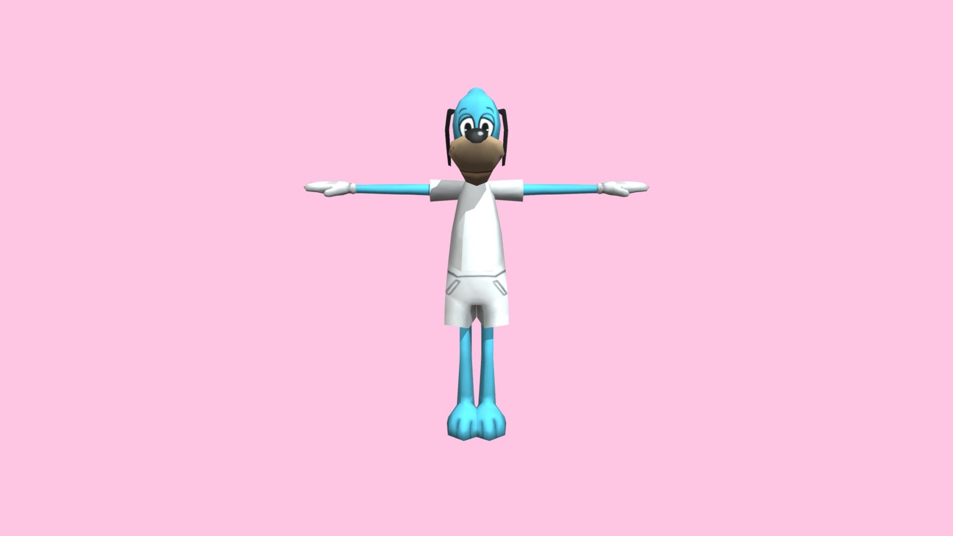 Toon Animations Rig (large legs w/ shorts) - Download Free 3D model by ...