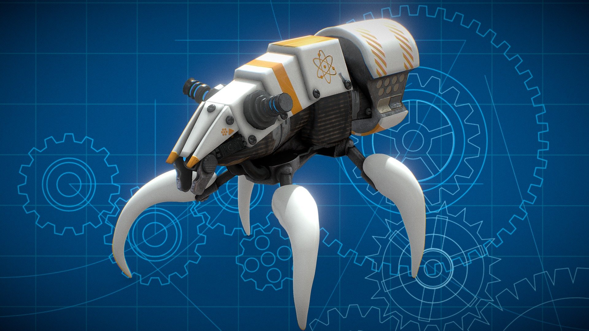 Micro Robot Bug Download Free 3d Model By Hell3879 D43dlink