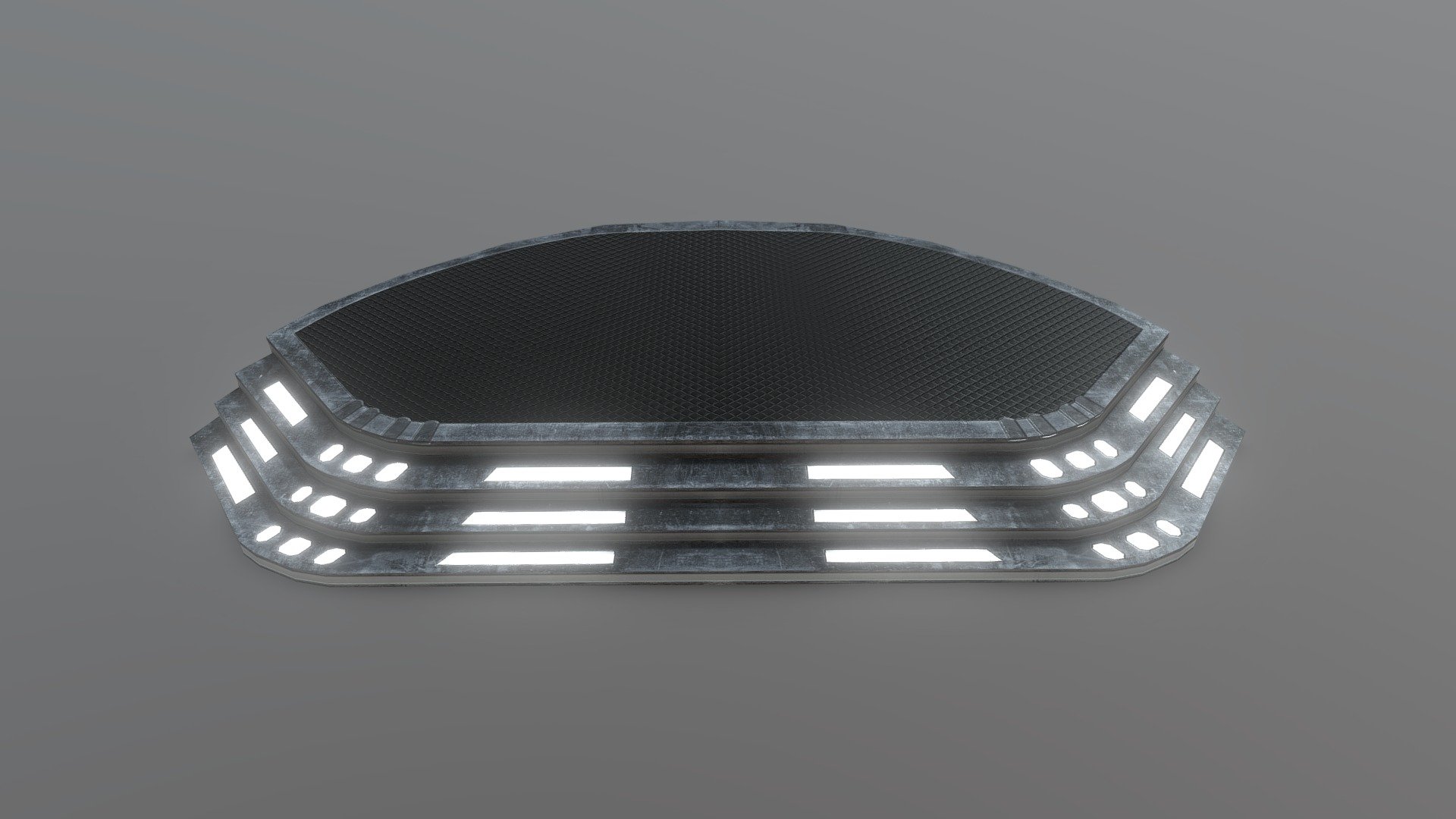 Sci-fi stairs - Download Free 3D model by shtran [0ed7ec0] - Sketchfab