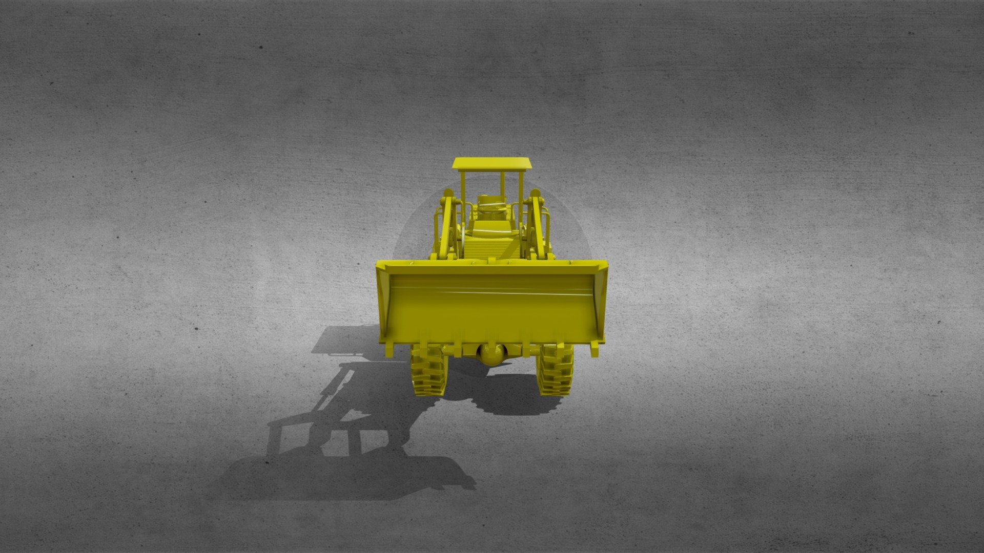 Bulldozer - 3D model by moalshaboul [0ed855c] - Sketchfab