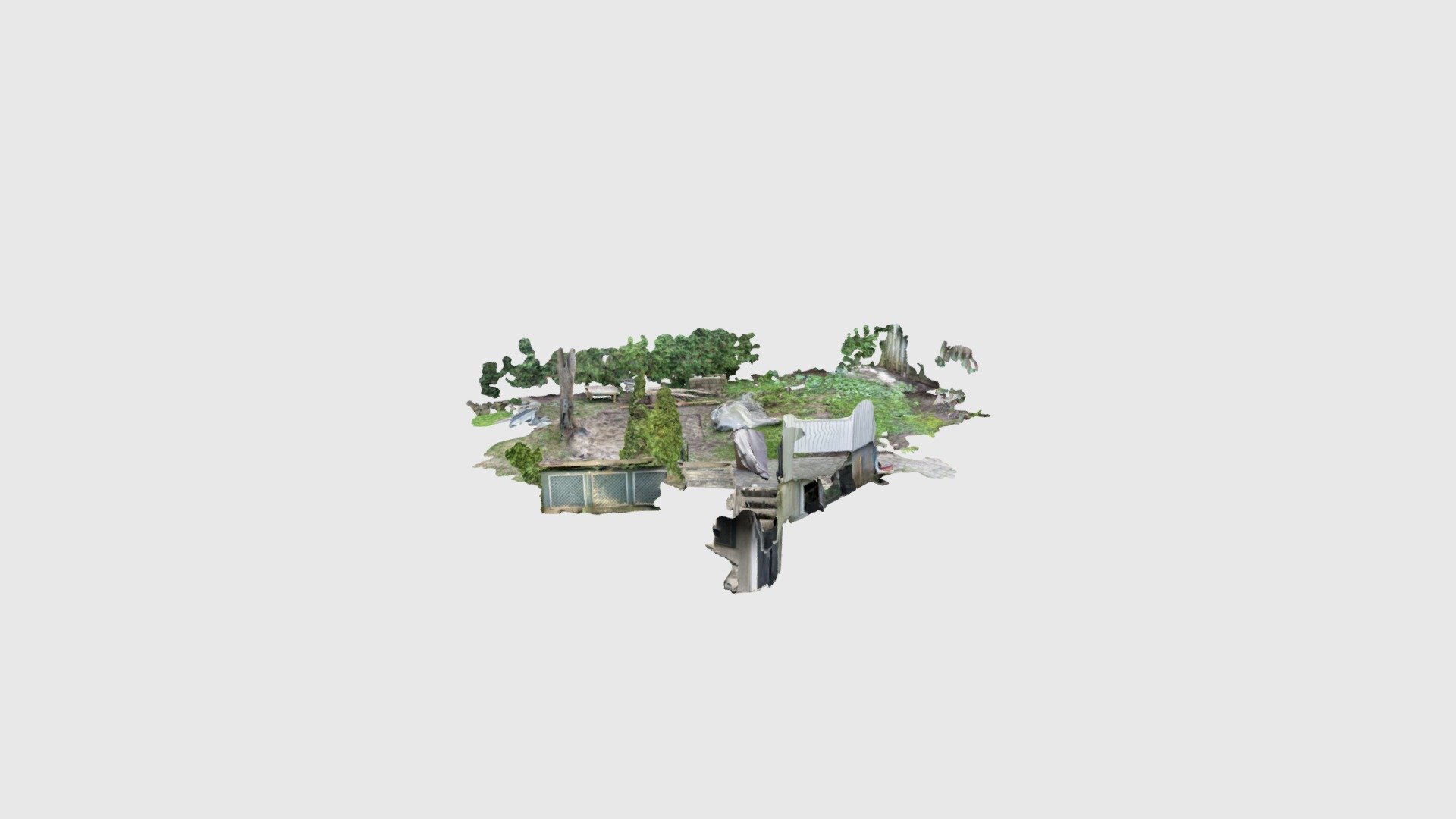 Backyard - Download Free 3D model by yuko3d [0ed863c] - Sketchfab