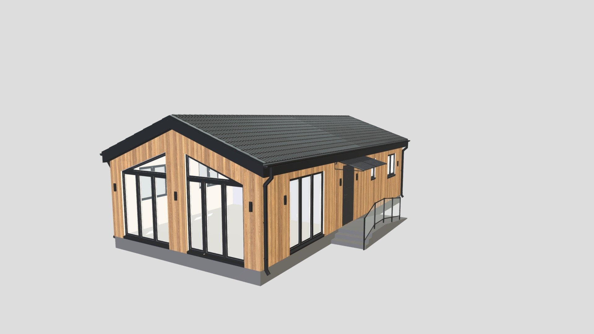Lake House - Download Free 3D model by Trident Modular (@tridentmh ...