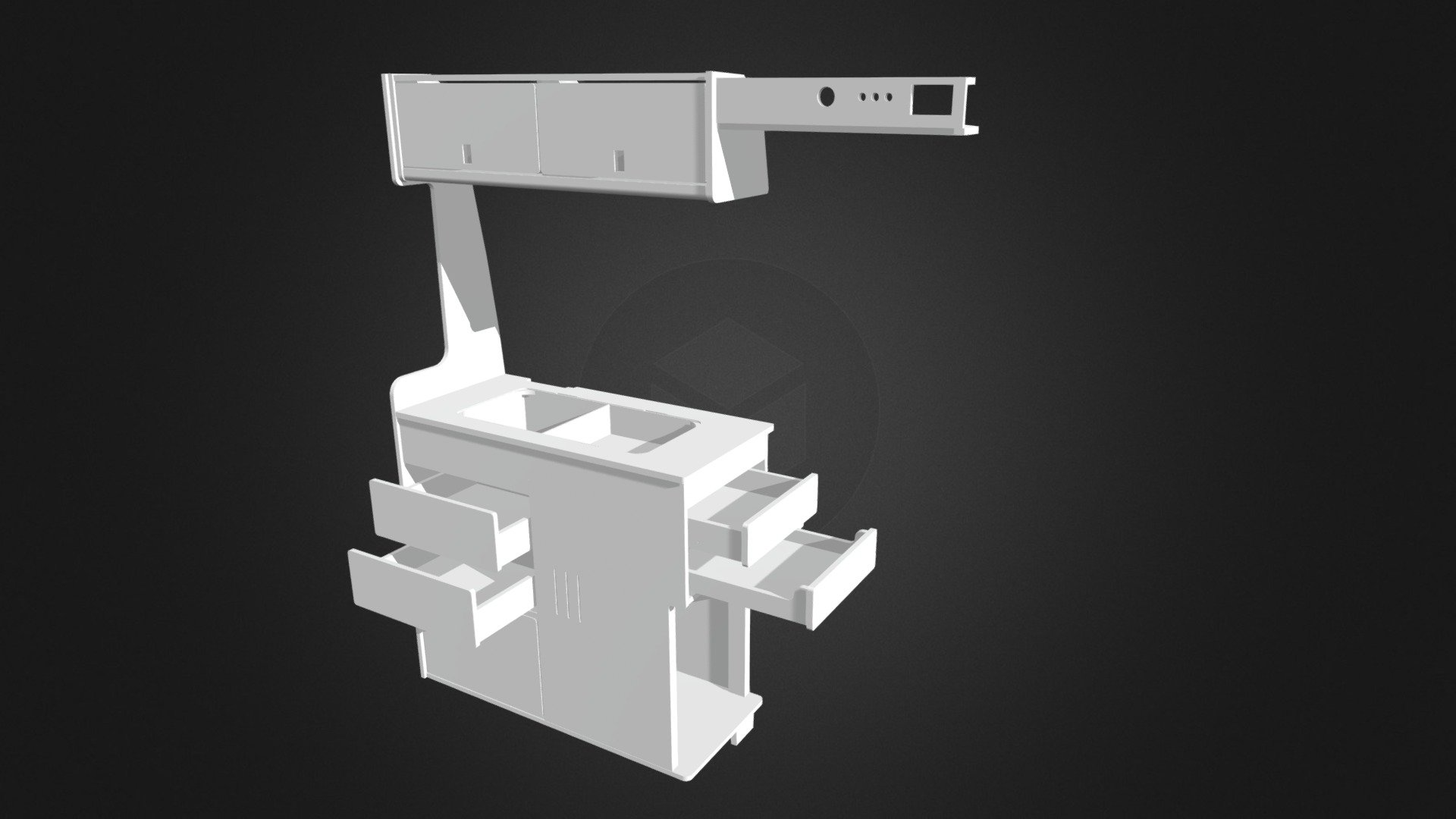 Kitchen Pod - 3D model by Intrepid_Van [0ed9e21] - Sketchfab