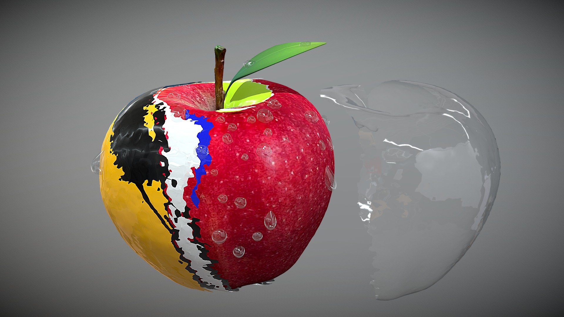 Apple 3 - 3D model by Farhad.Samey [0ed9eb5] - Sketchfab