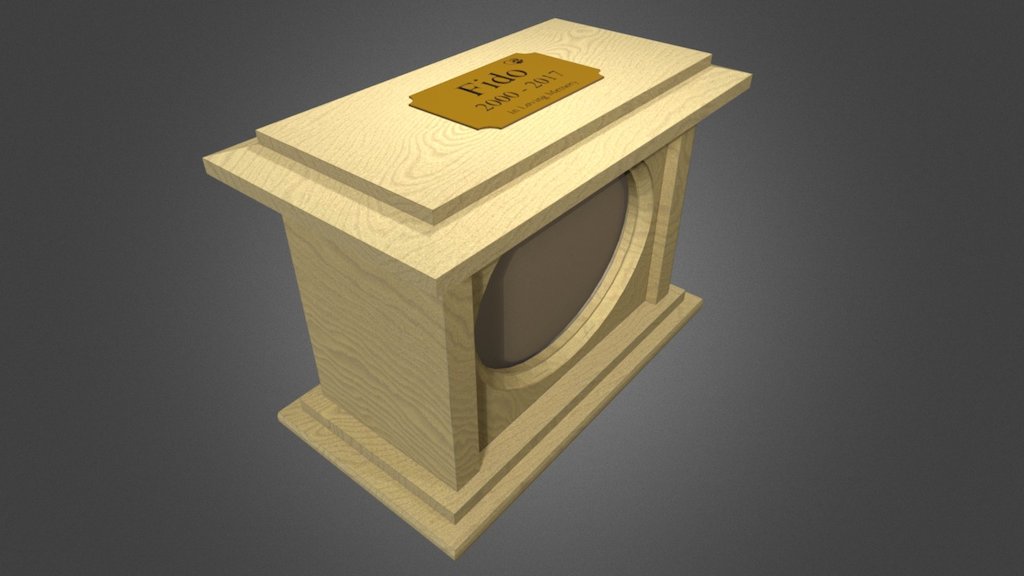 Oval Pine Box - 3D model by sookendestroy1 [0edb035] - Sketchfab